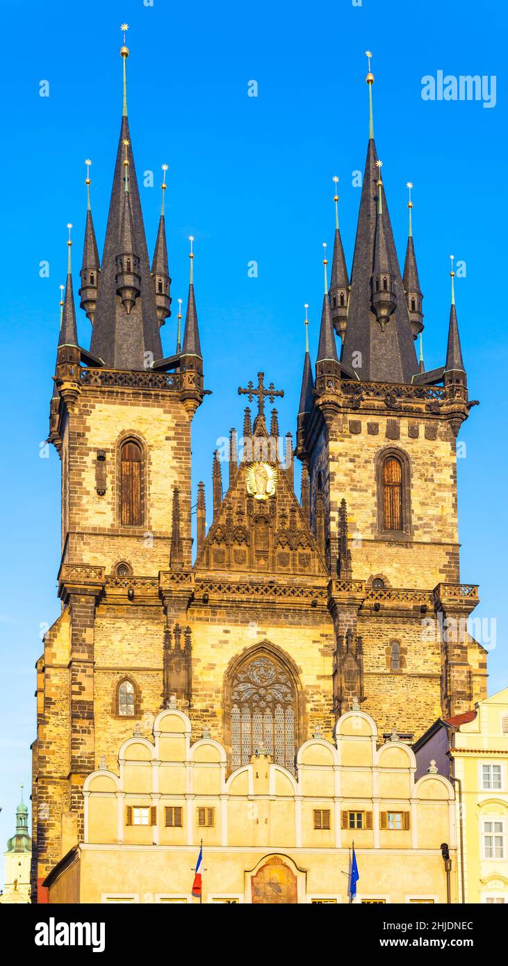 Czechia gothic architecture hi-res stock photography and images - Alamy