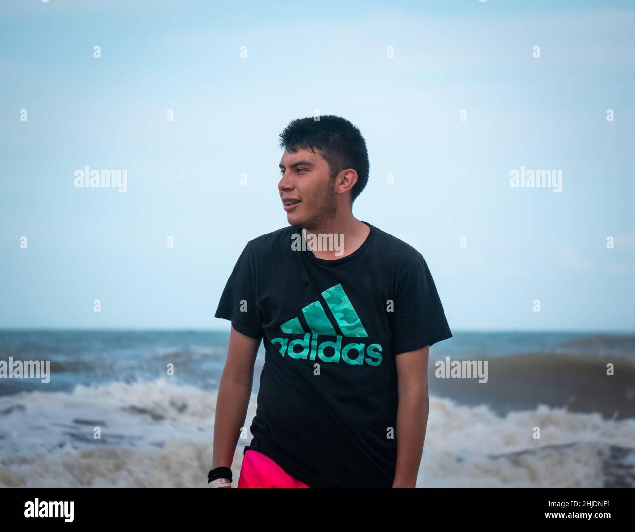Palomino, Dibulla, La Guajira, Colombia - December 4 2021: A Young ...