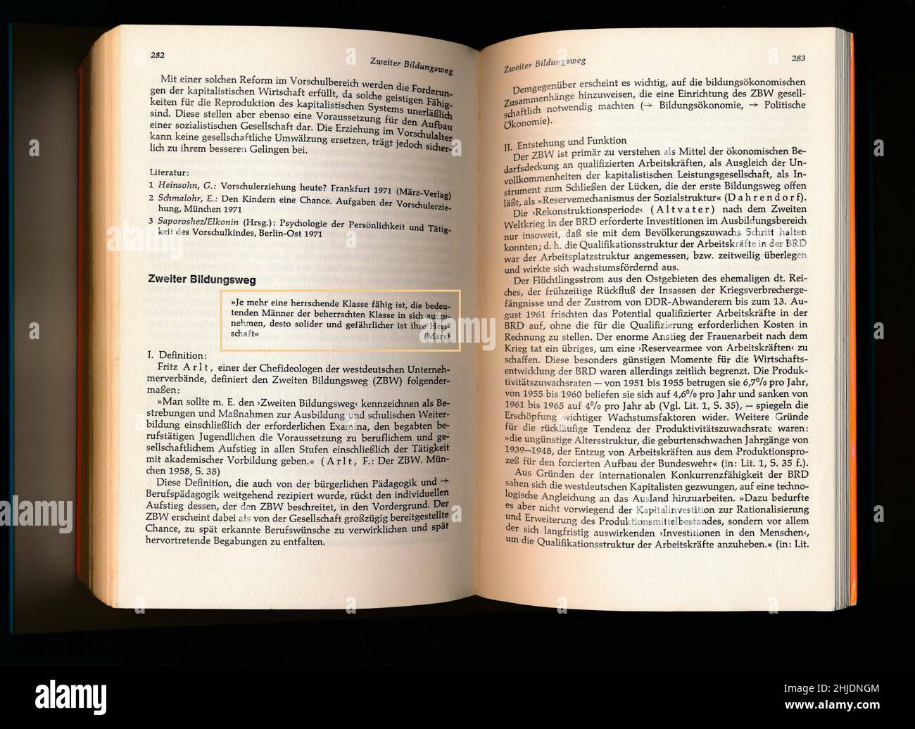Book Kritische Erziehung, Raith Verlag, 1972 Stock Photo - Alamy