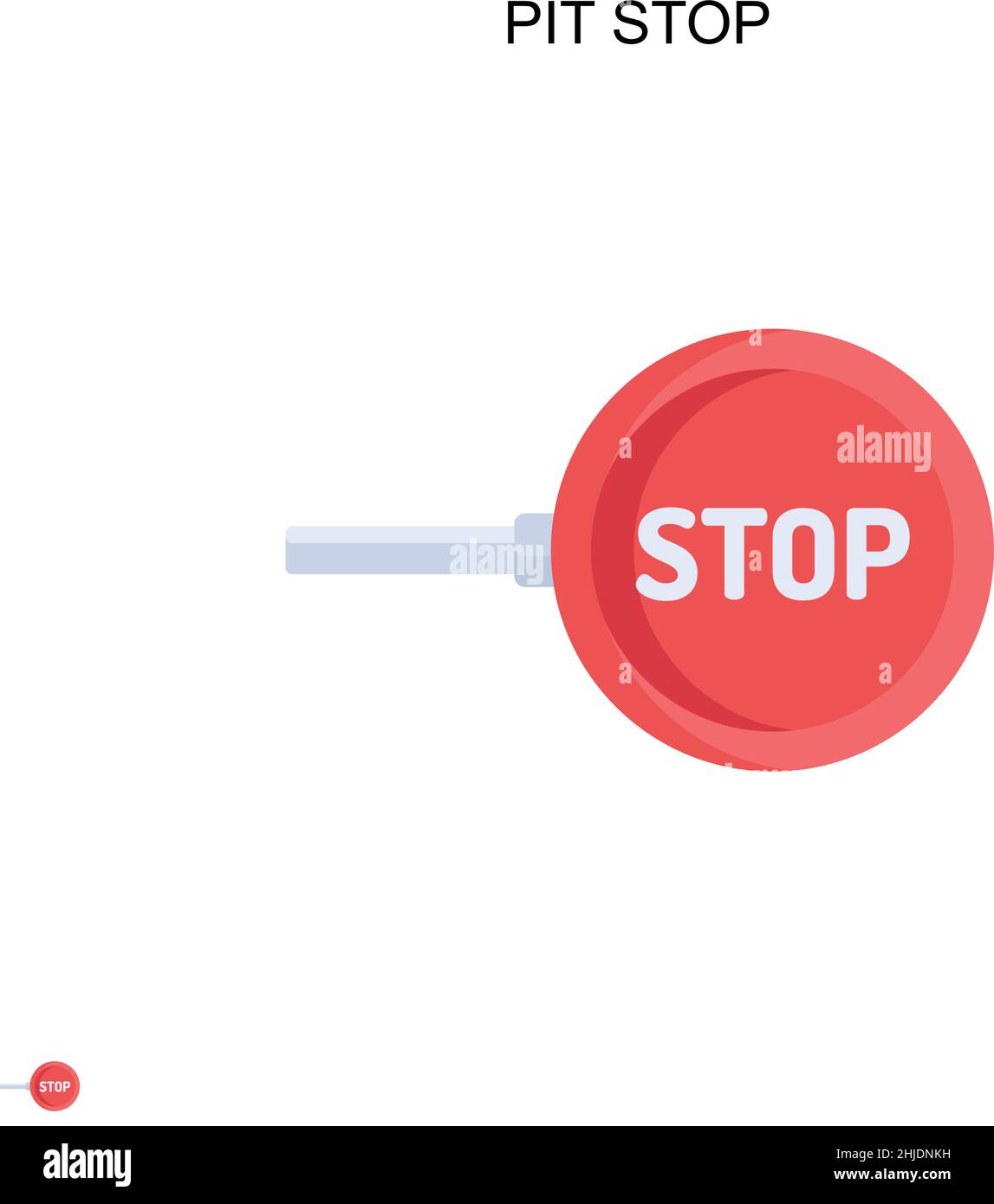 Pit road Stock Vector Images - Alamy