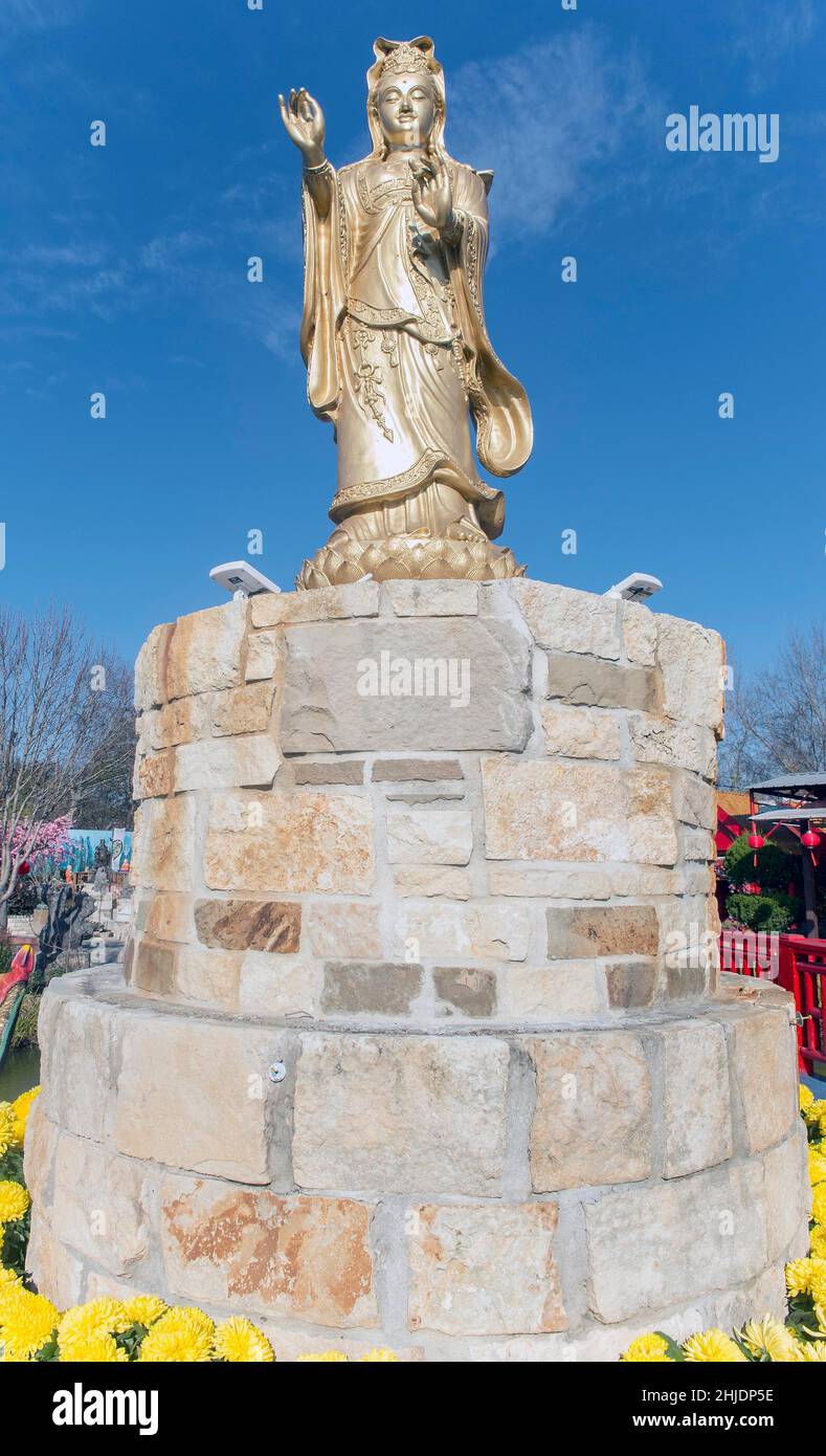 Houston, Texas, USA. 28th Jan, 2022. Lucky Land, a two-acre theme park ...