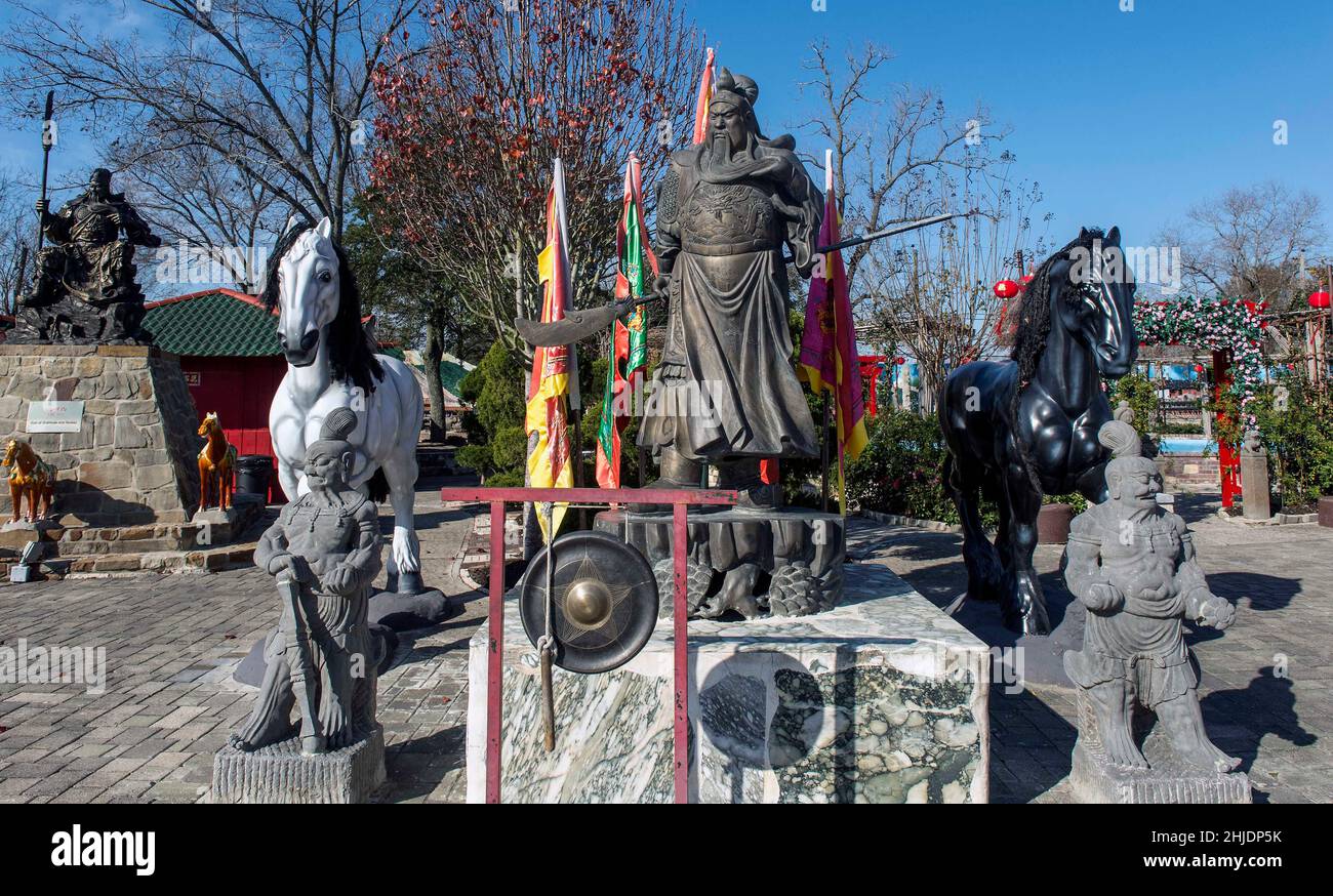 Houston, Texas, USA. 28th Jan, 2022. Lucky Land, a two-acre theme park ...