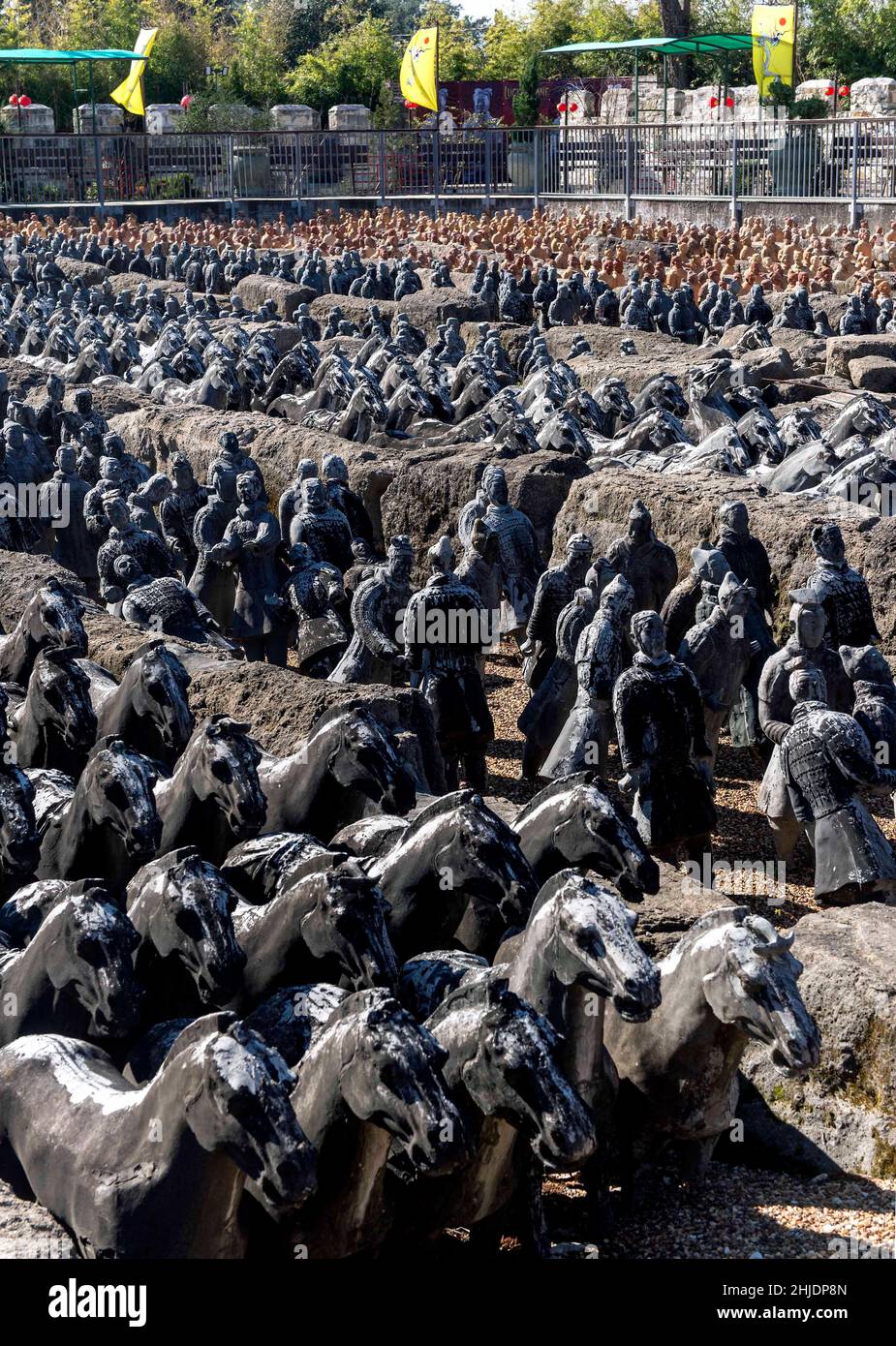 Houston, Texas, USA. 28th Jan, 2022. Lucky Land, a two-acre theme park ...