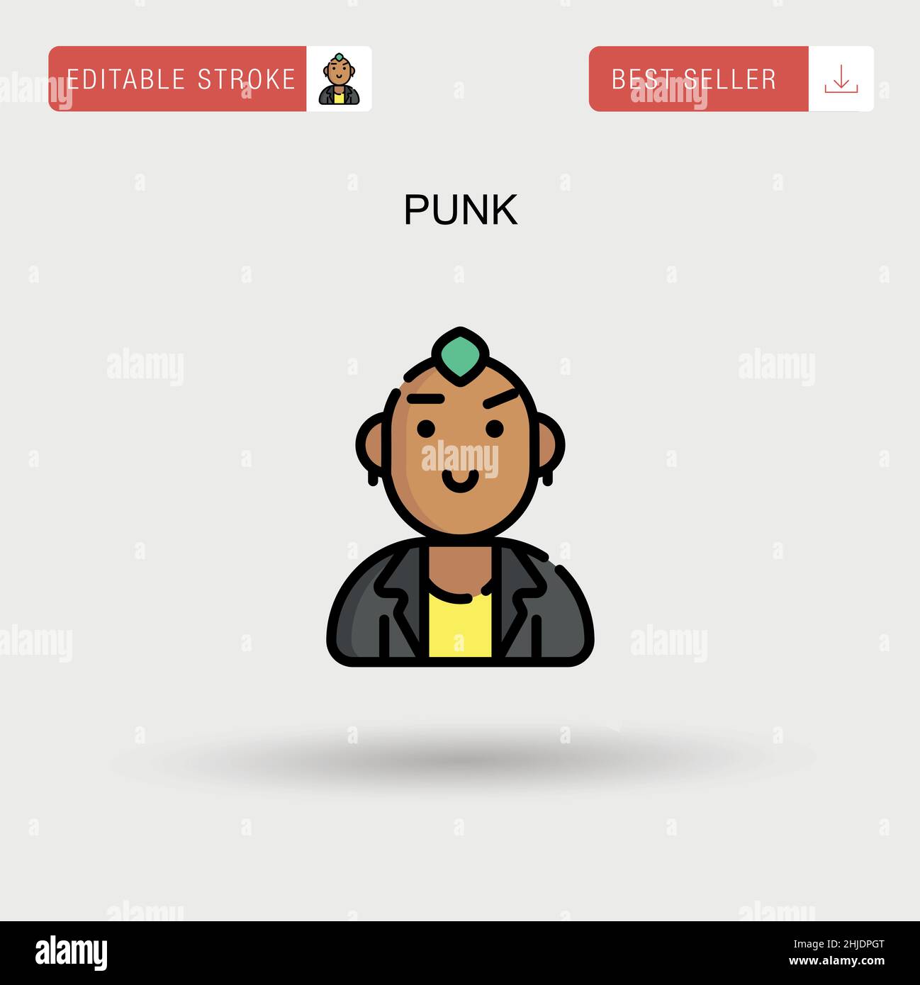 Punk poster art Stock Vector Images - Alamy