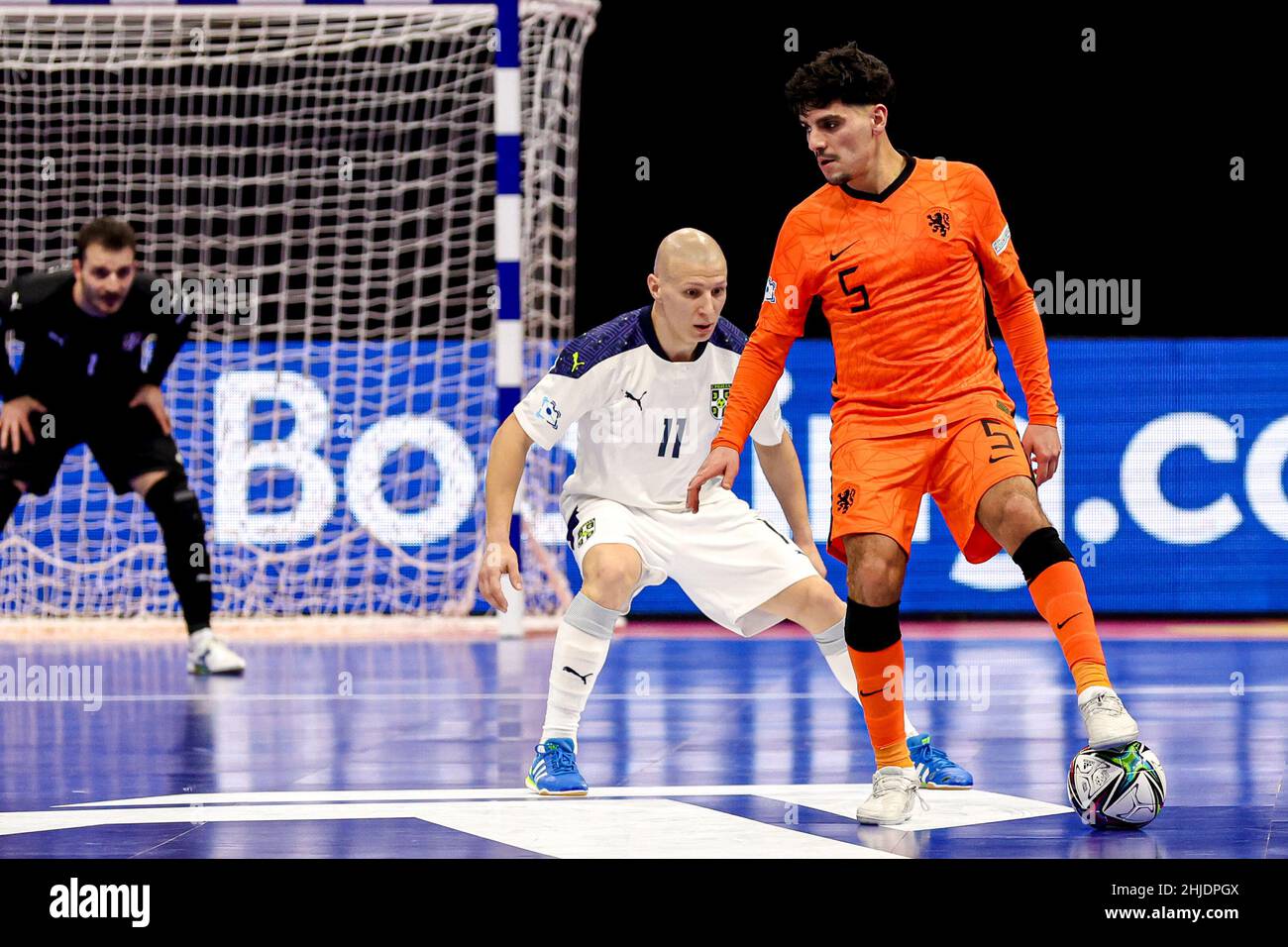 AMSTERDAM, NETHERLANDS - JANUARY 28: Stefan Rakic of Serbia, Said ...