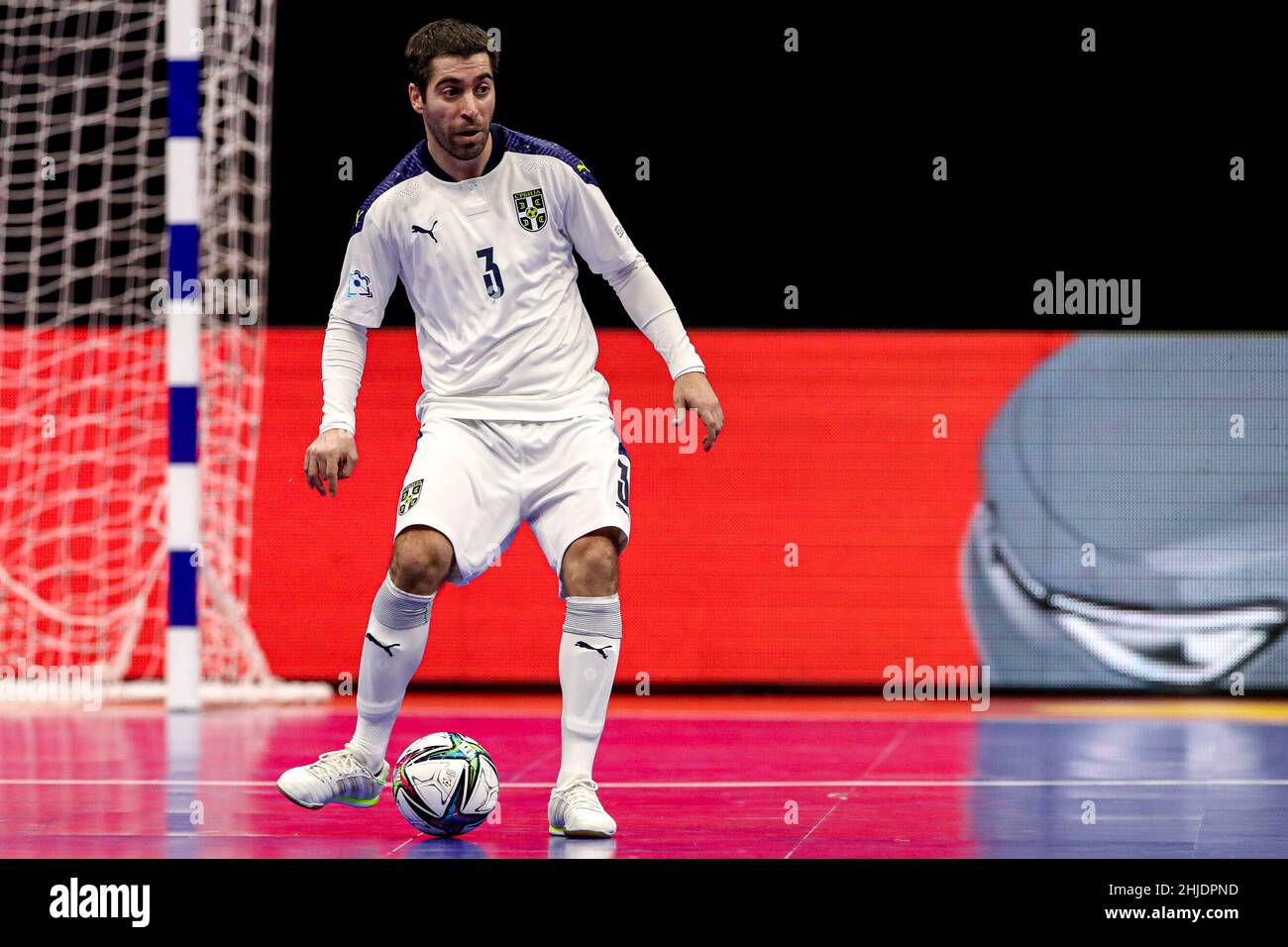 AMSTERDAM, NETHERLANDS - JANUARY 28: Mladen Kocic of Serbia during the ...