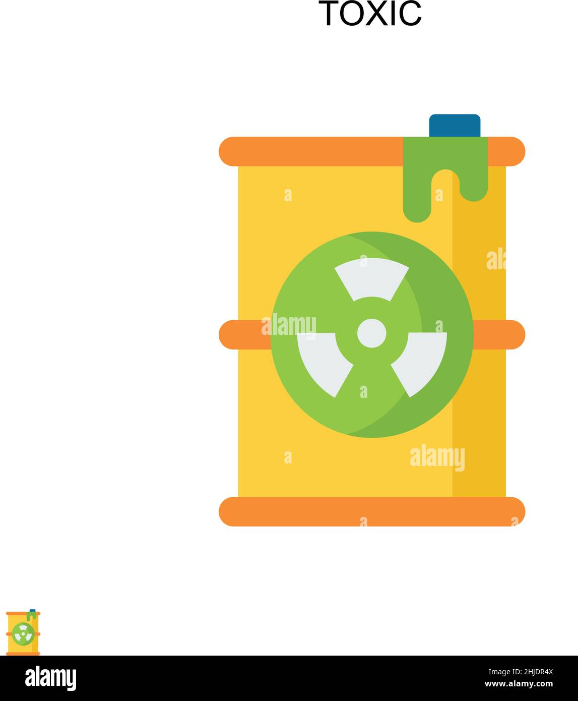 Toxic symbol logo hi-res stock photography and images - Alamy