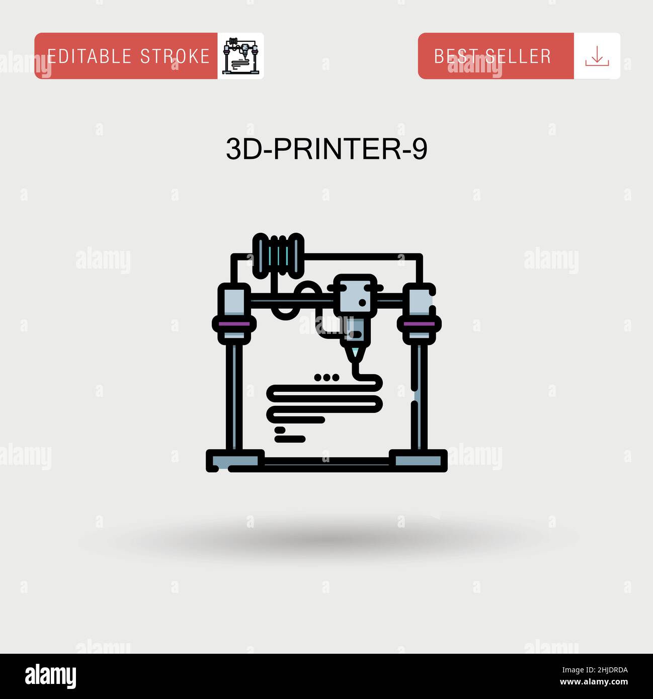 3d printed teeth Stock Vector Images - Alamy