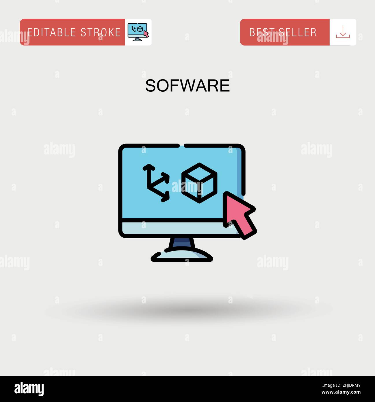 Sofware Stock Vector Images - Alamy