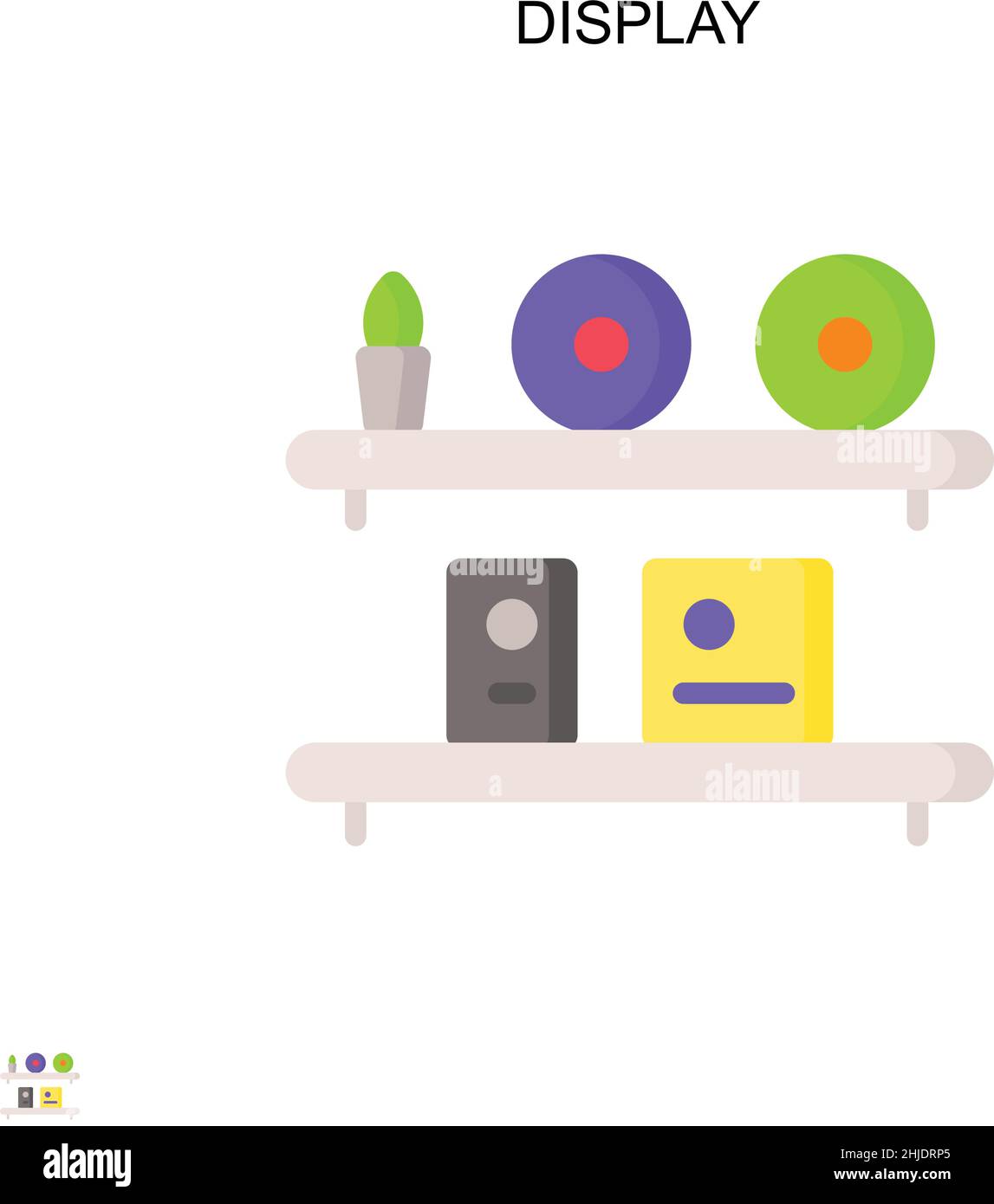 3d display icon hi-res stock photography and images - Alamy