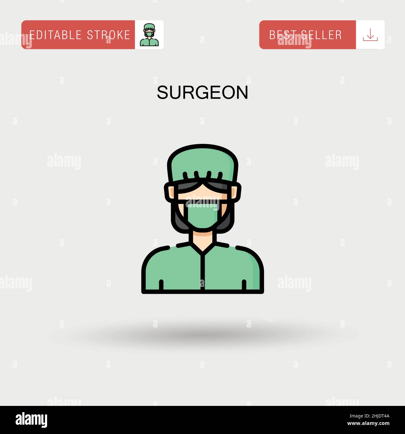 Assistant surgeon Stock Vector Images - Alamy