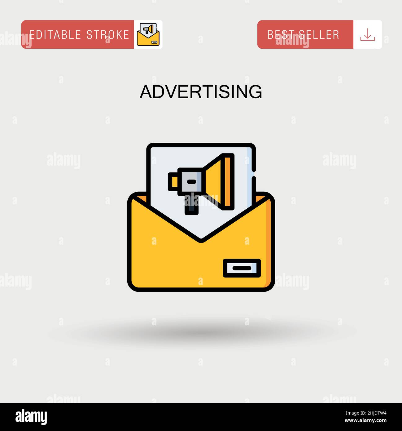 Digital poster advertising Stock Vector Images - Alamy