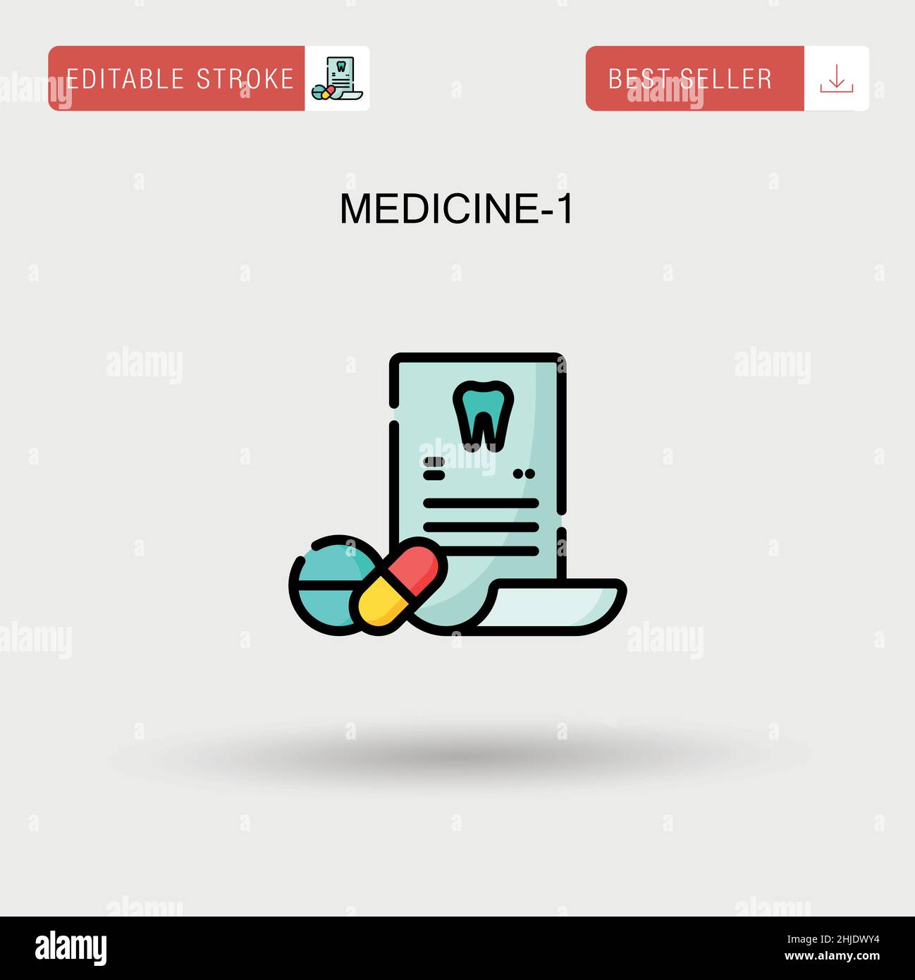 Single line drawing doctor medicine hi-res stock photography and images ...