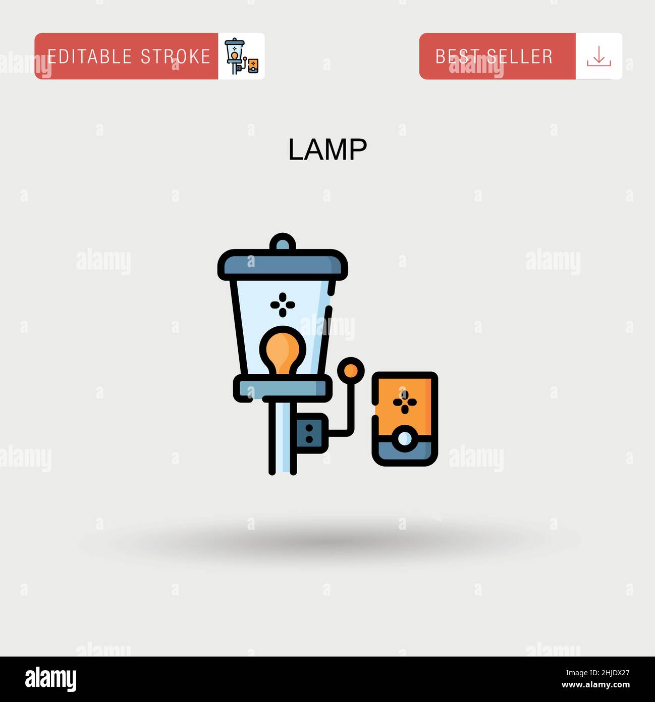 Glass lamp shade Stock Vector Images - Alamy