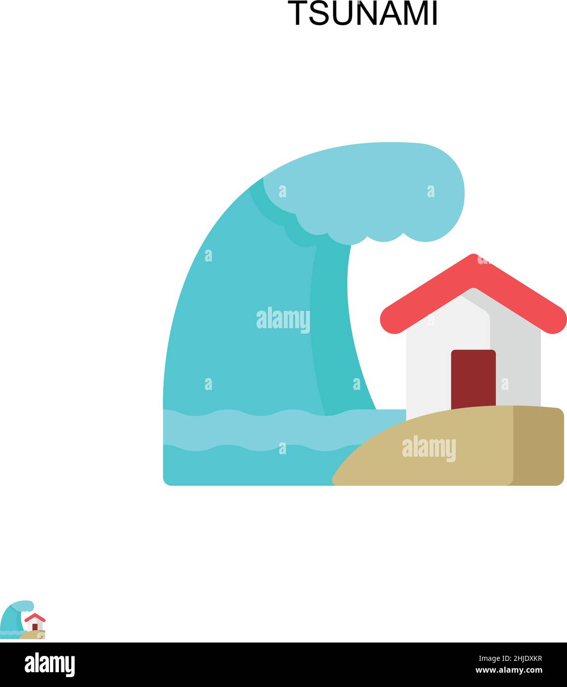 Tsunami Cut Out Stock Images & Pictures - Alamy