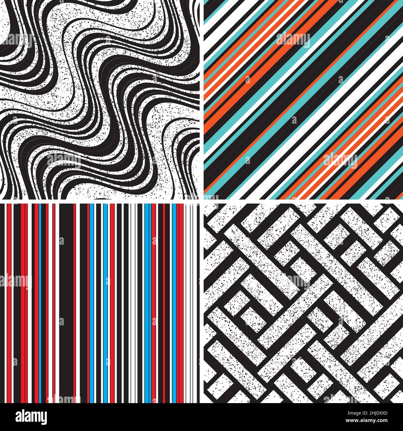 6 different vector patterns in the same package(eps). One pattern is ...