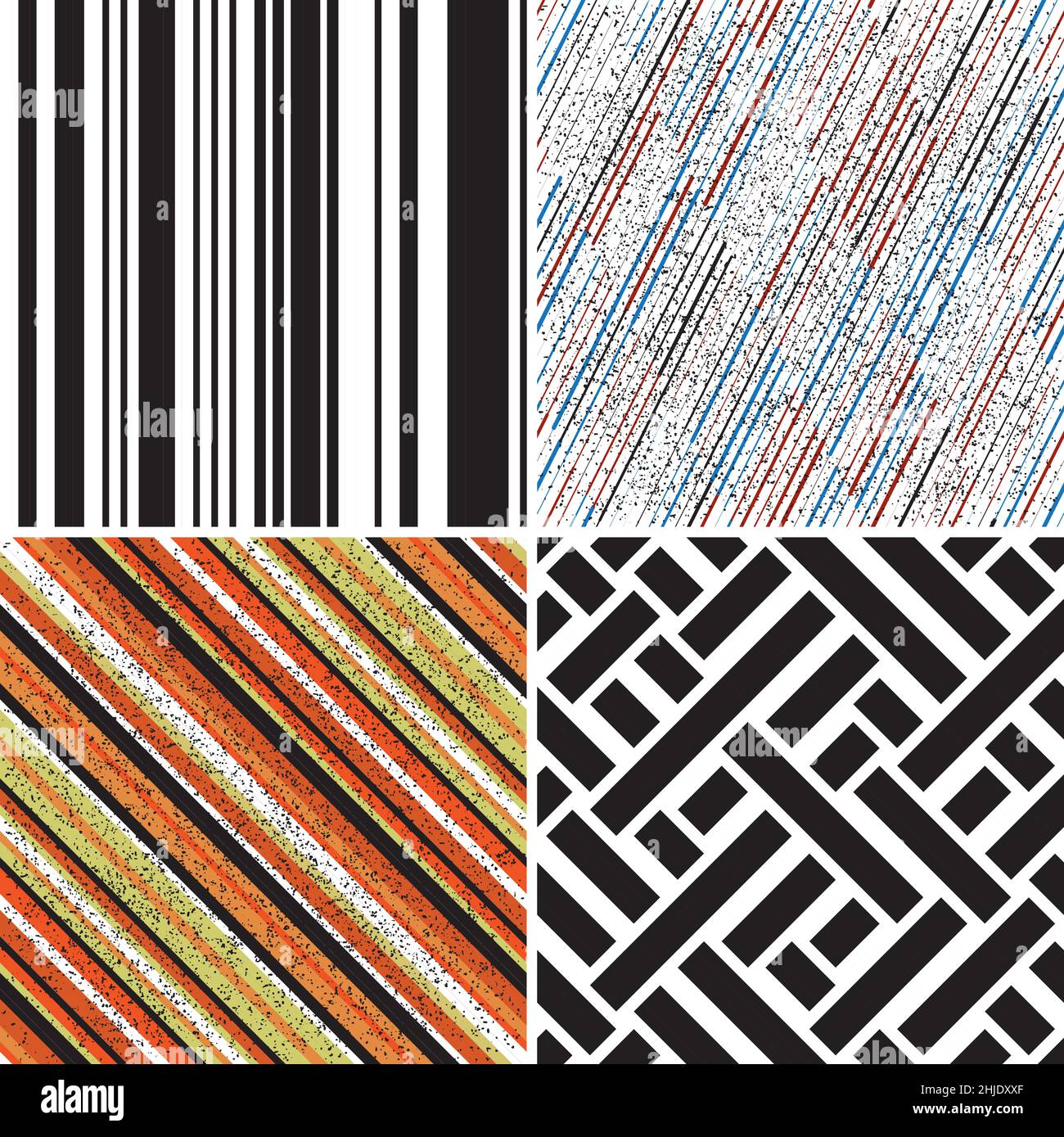 6 different vector patterns in the same package(eps). One pattern is ...