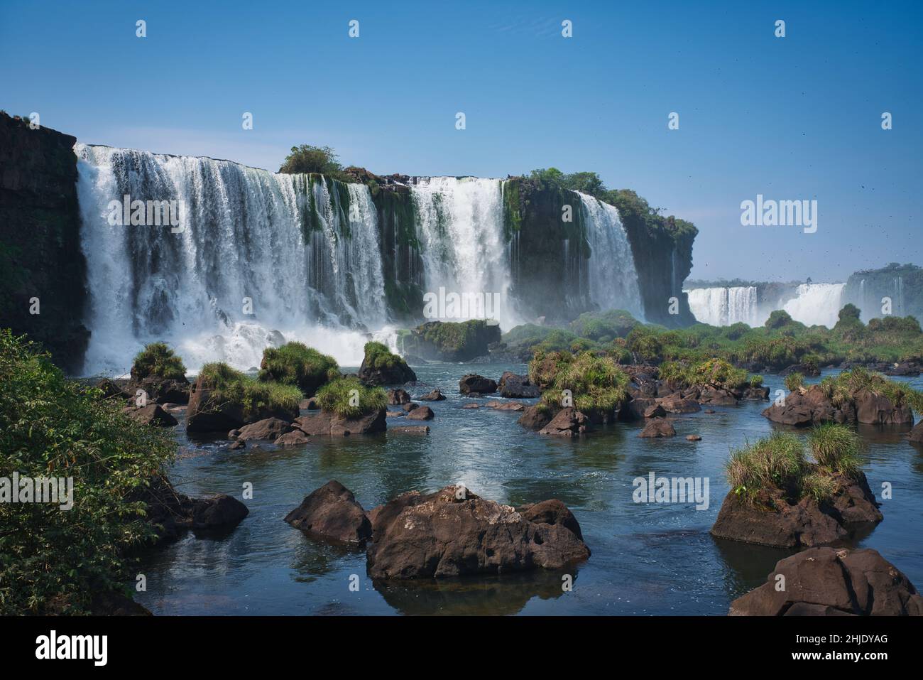 Photo of the Iguazu Falls. Brasil, South America Stock Photo - Alamy