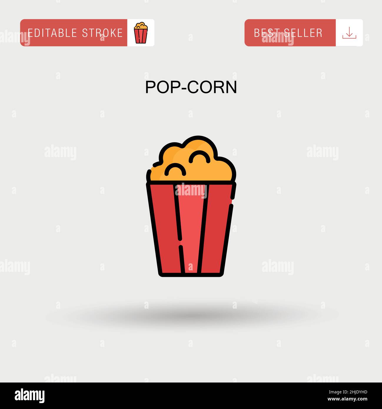 Top view white bucket Stock Vector Images - Alamy