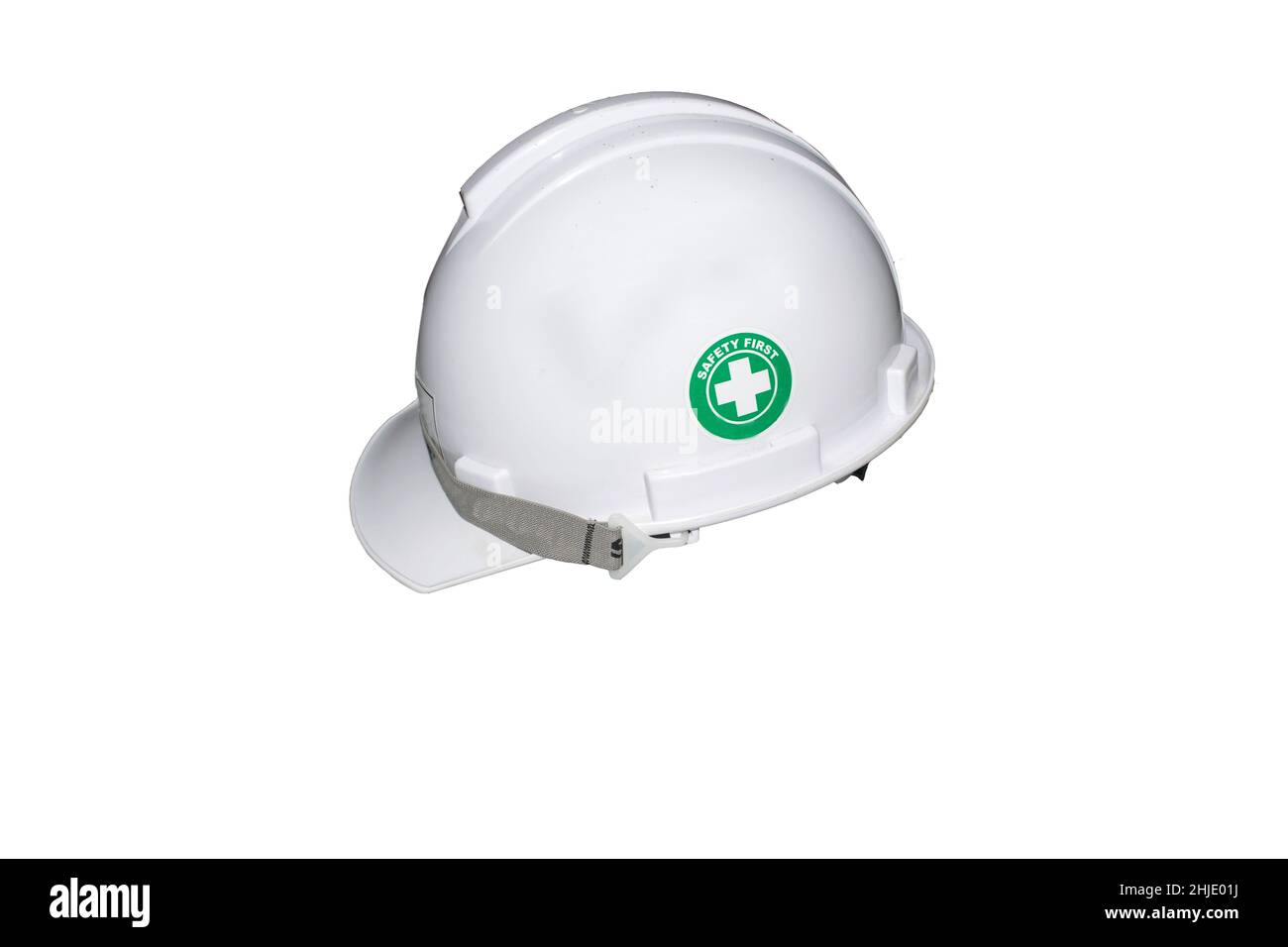 Safety Engineer Helmet ,Isolated with White background Stock Photo - Alamy