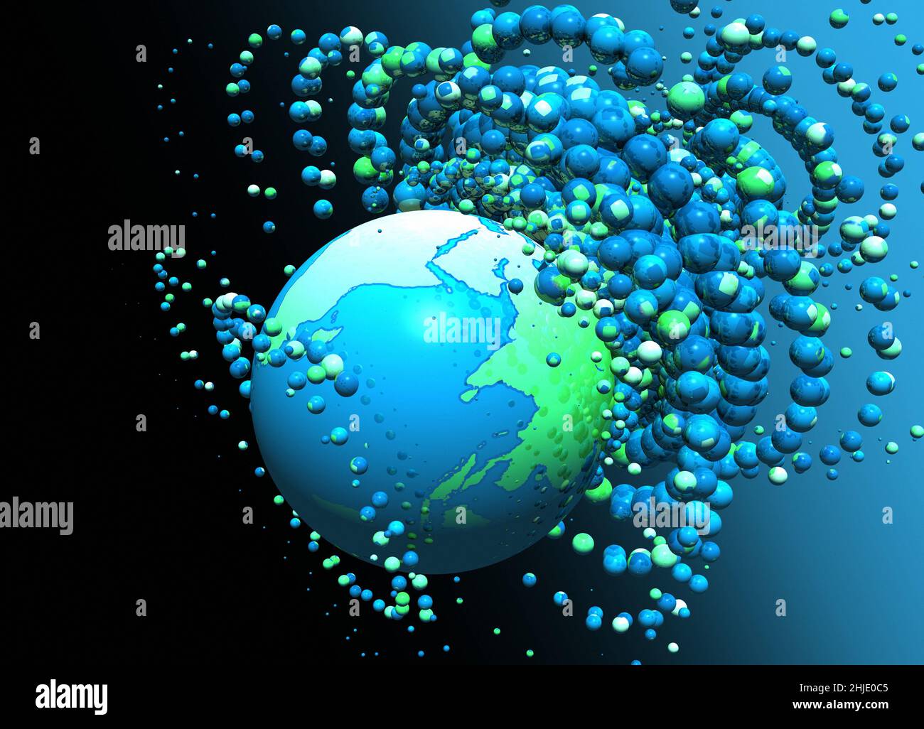 Multiverse, conceptual illustration Stock Photo - Alamy