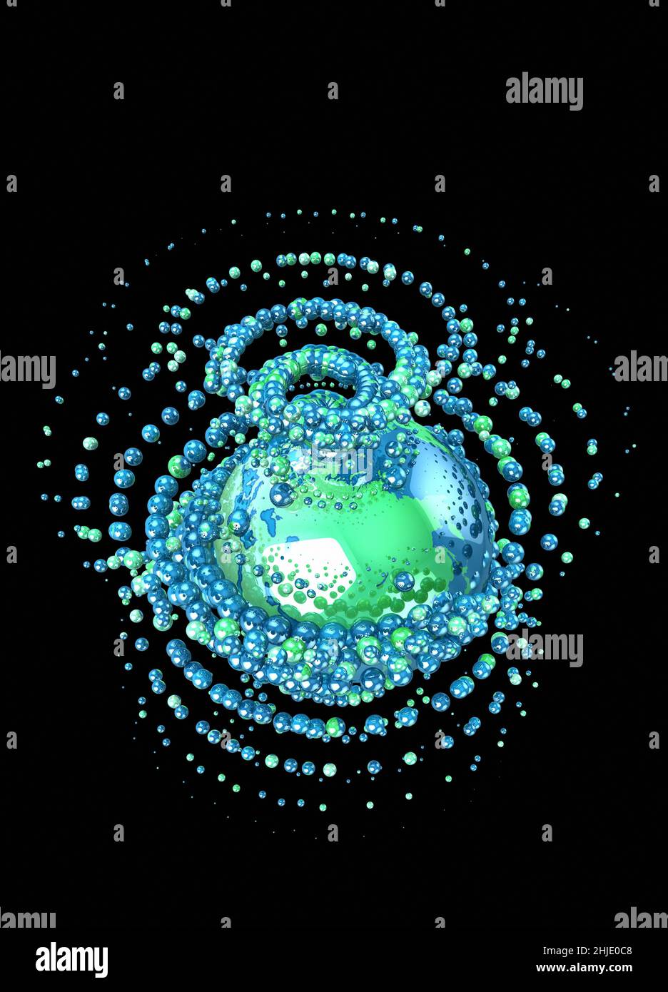 Multiverse, conceptual illustration Stock Photo - Alamy