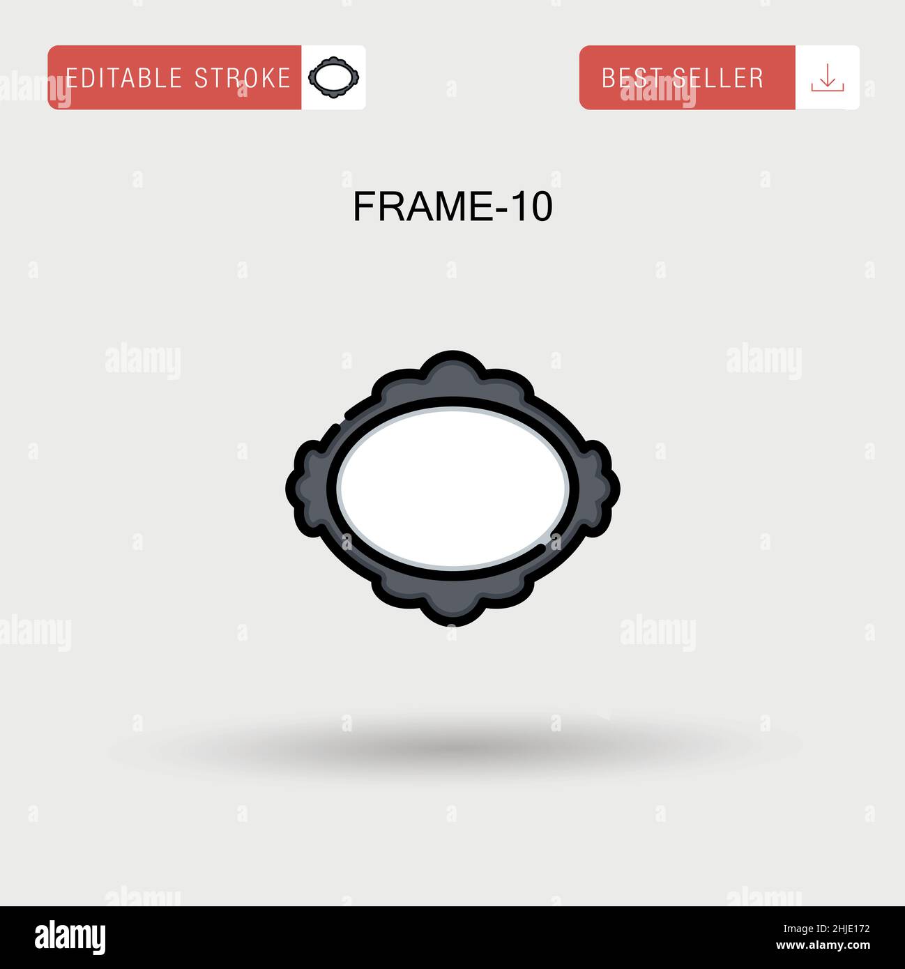 Collage blank photo frames Stock Vector Images - Alamy