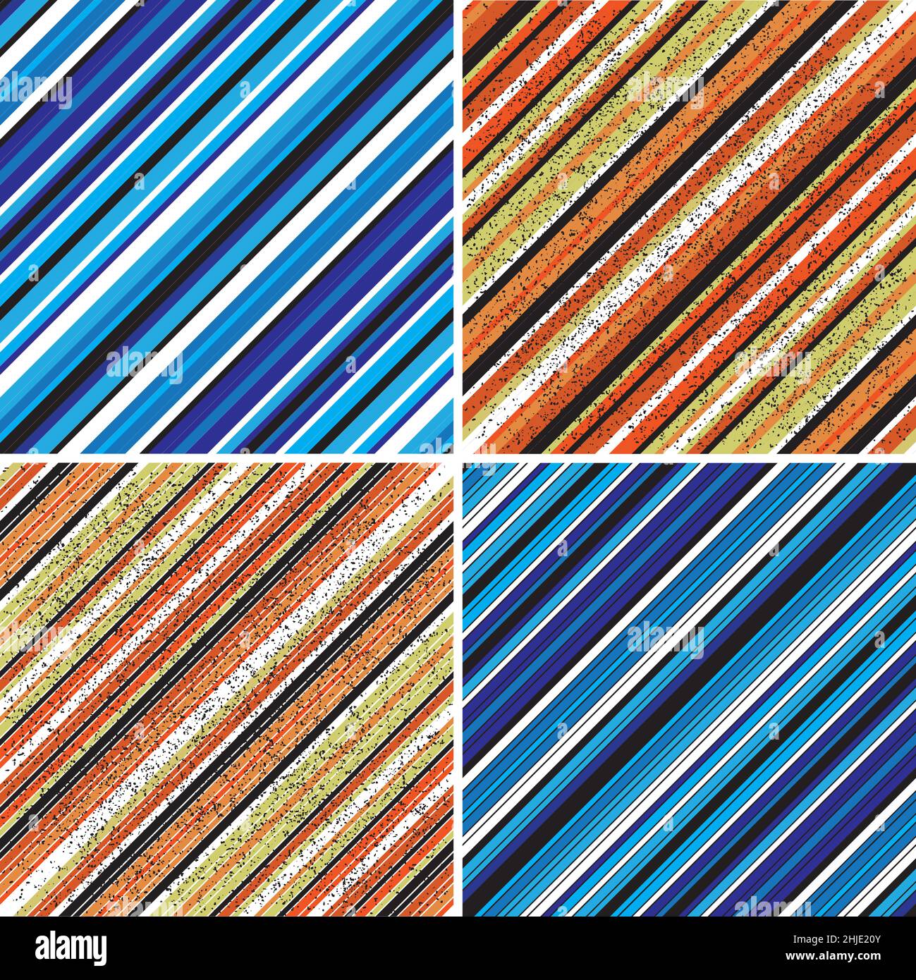4 different vector patterns in the same package(eps). One pattern is ...