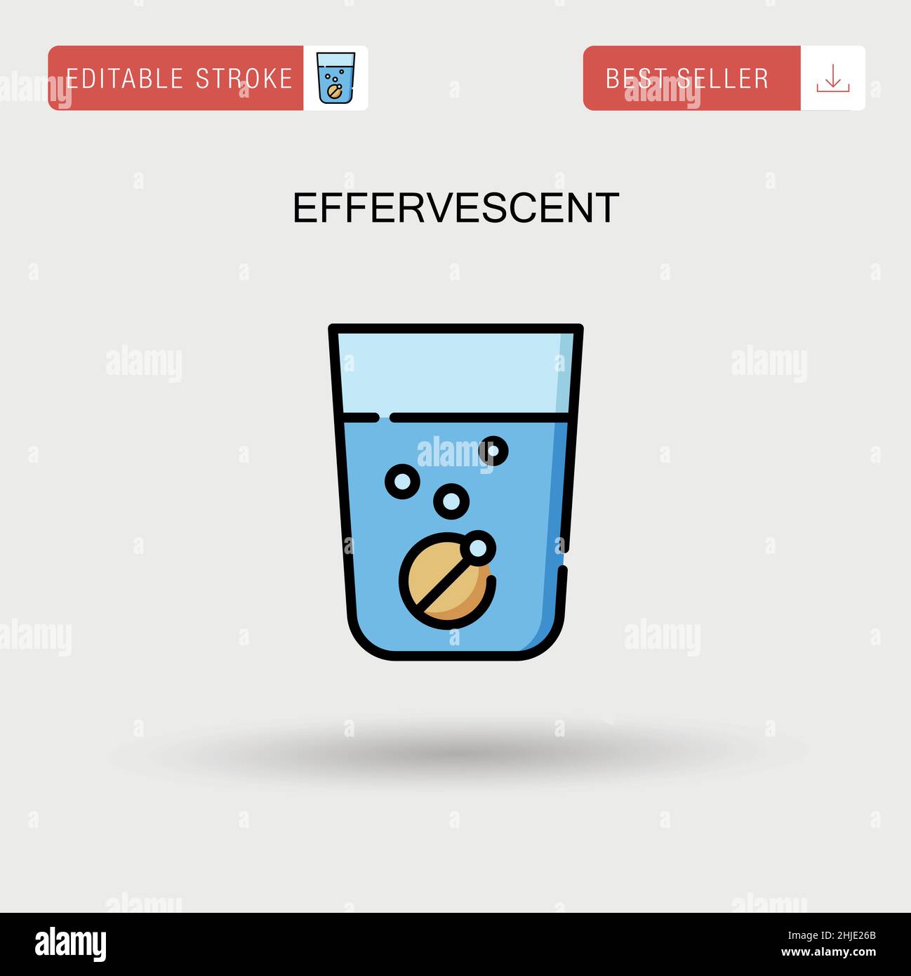 Dissolving effervescent Stock Vector Images - Alamy