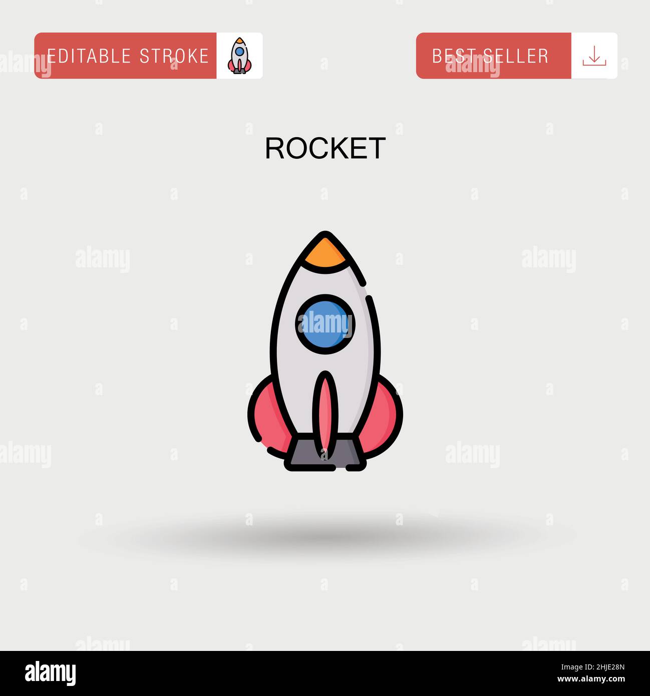 Rocket blast Stock Vector Images - Alamy