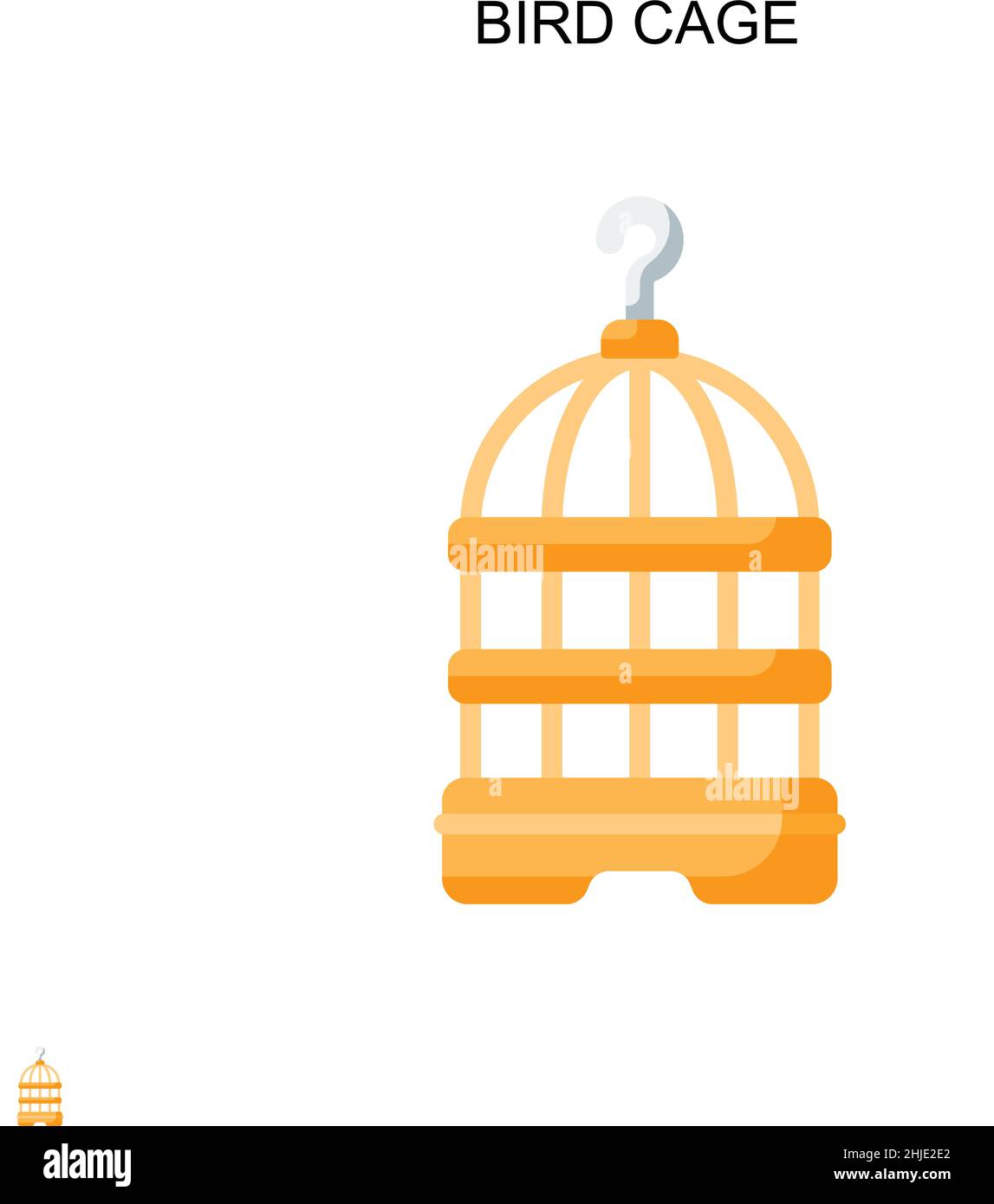Silhouette birdcage hi-res stock photography and images - Alamy