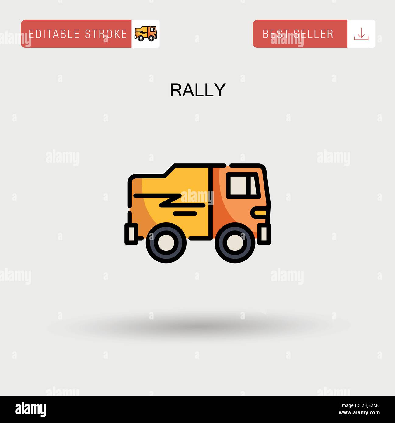 Rally car Stock Vector Images - Alamy