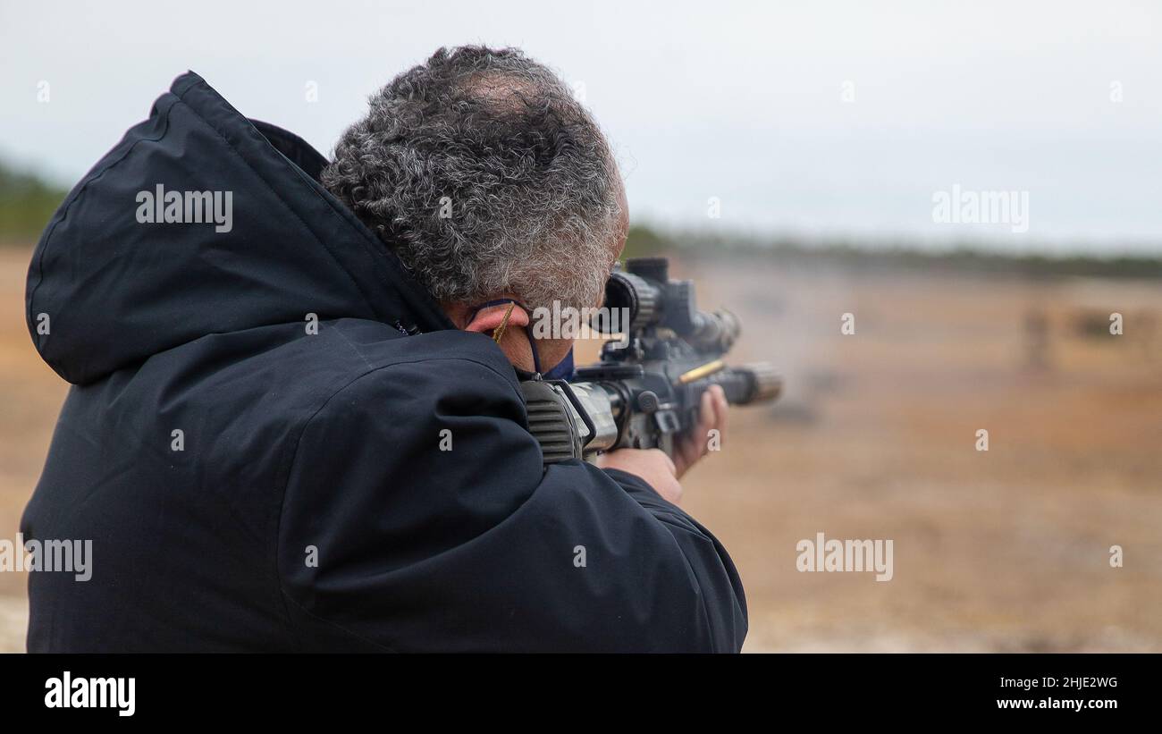 Camp Lejeune, United States. 28th Jan, 2022. U.S. Secretary of the Navy ...