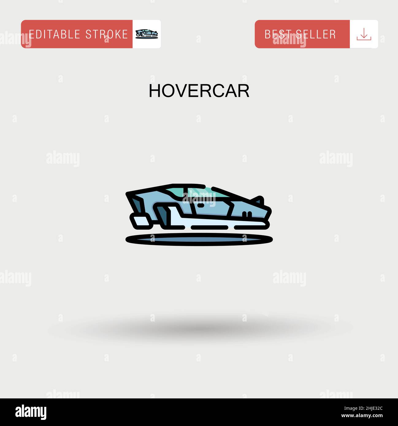 Robotic car drone icon Stock Vector Images - Alamy