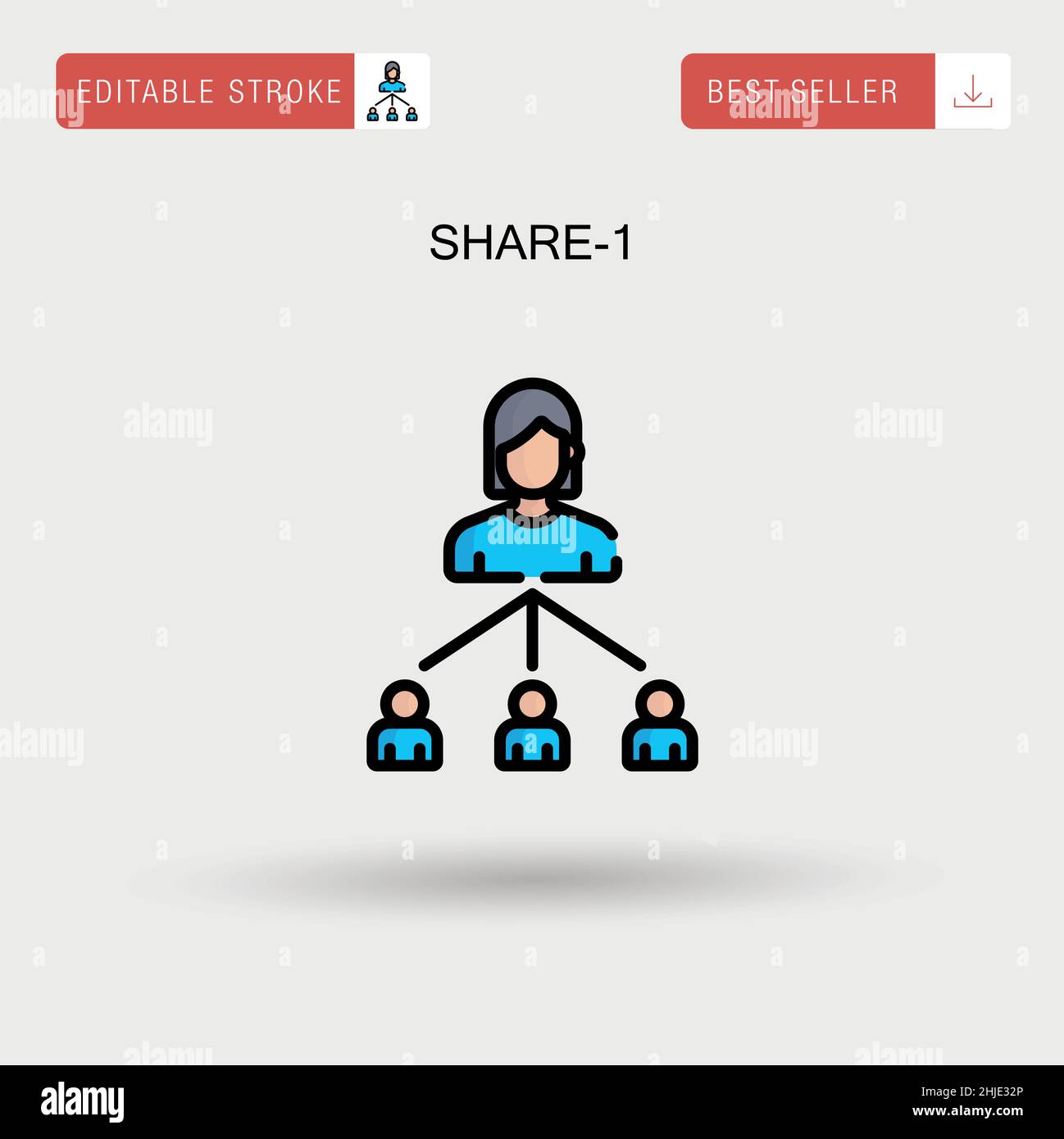 Community group share Stock Vector Images - Alamy
