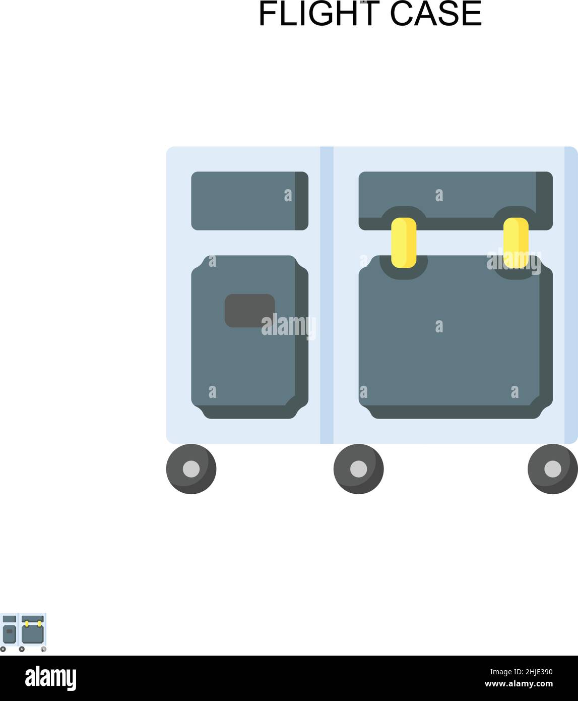 Concert equipment crate Stock Vector Images - Alamy