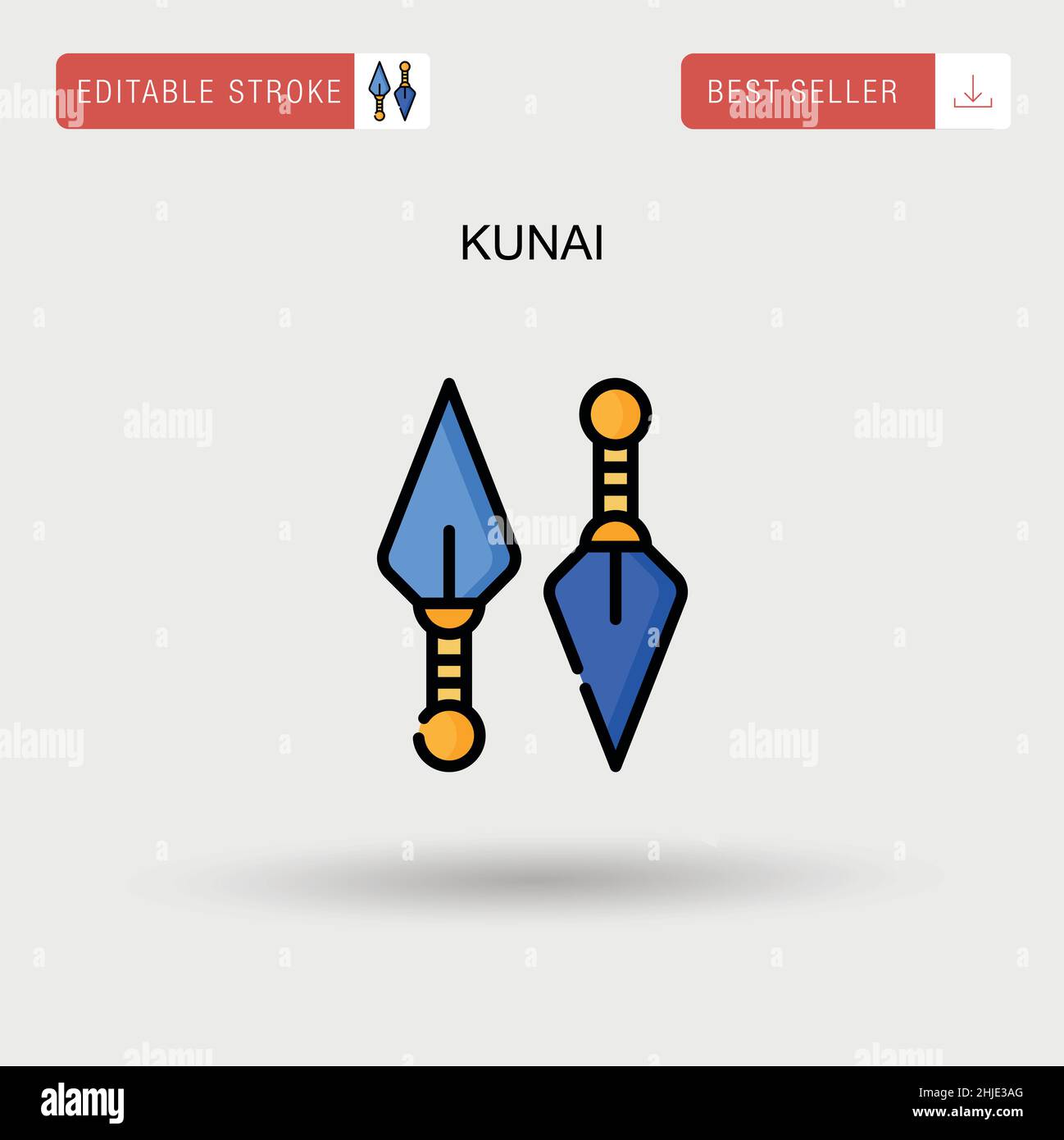 Kunai hi-res stock photography and images - Alamy