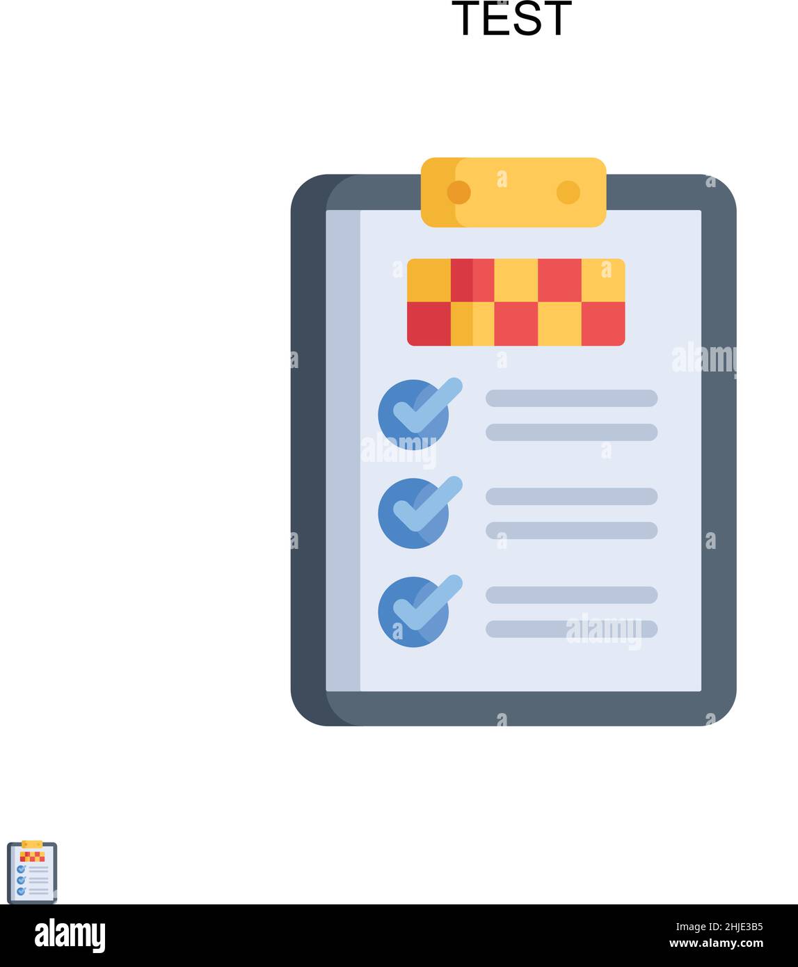 Test specimen Stock Vector Images - Alamy