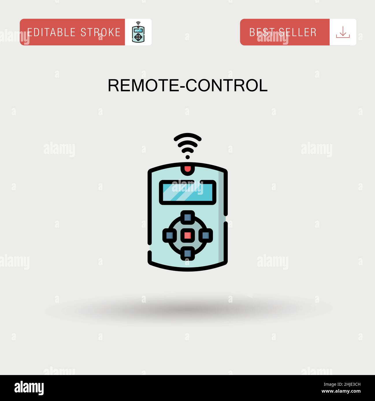 Infrared communication device Stock Vector Images - Alamy