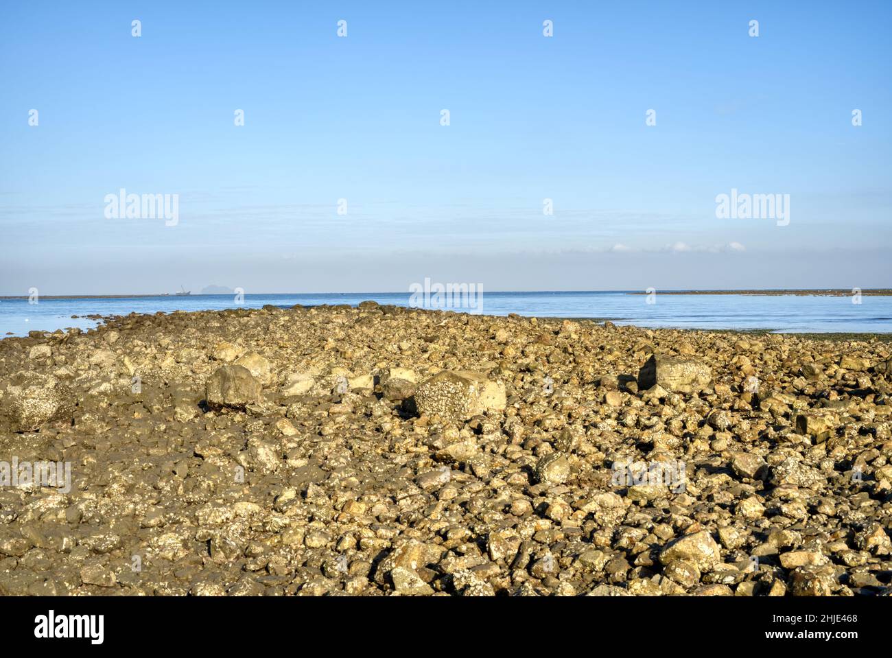 Beautiful seascape at the beach of Lian, Batangas Stock Photo - Alamy