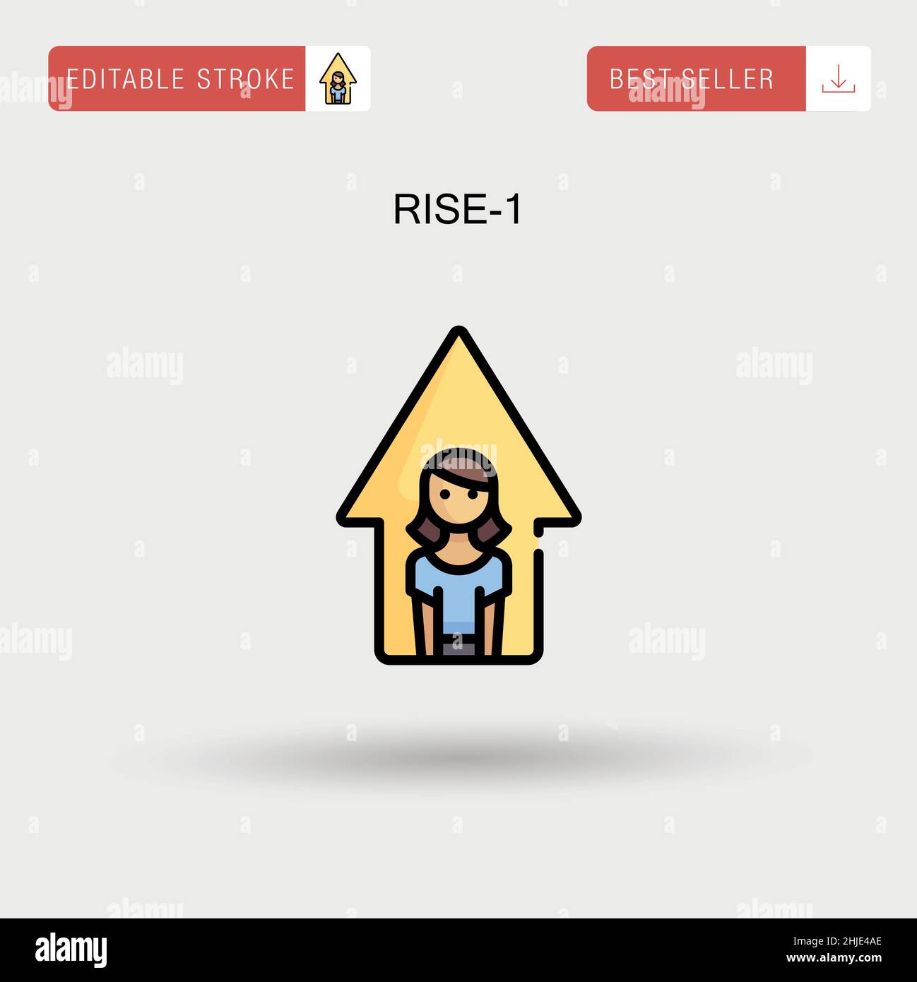 Hand rise Stock Vector Images - Alamy