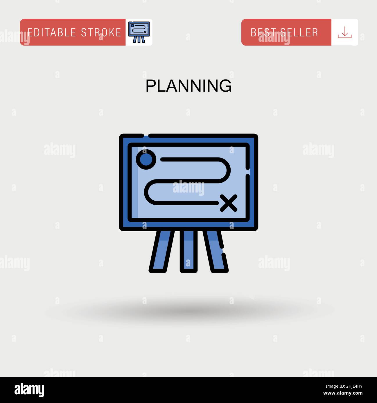 Business planning meeting concept target Stock Vector Images - Alamy