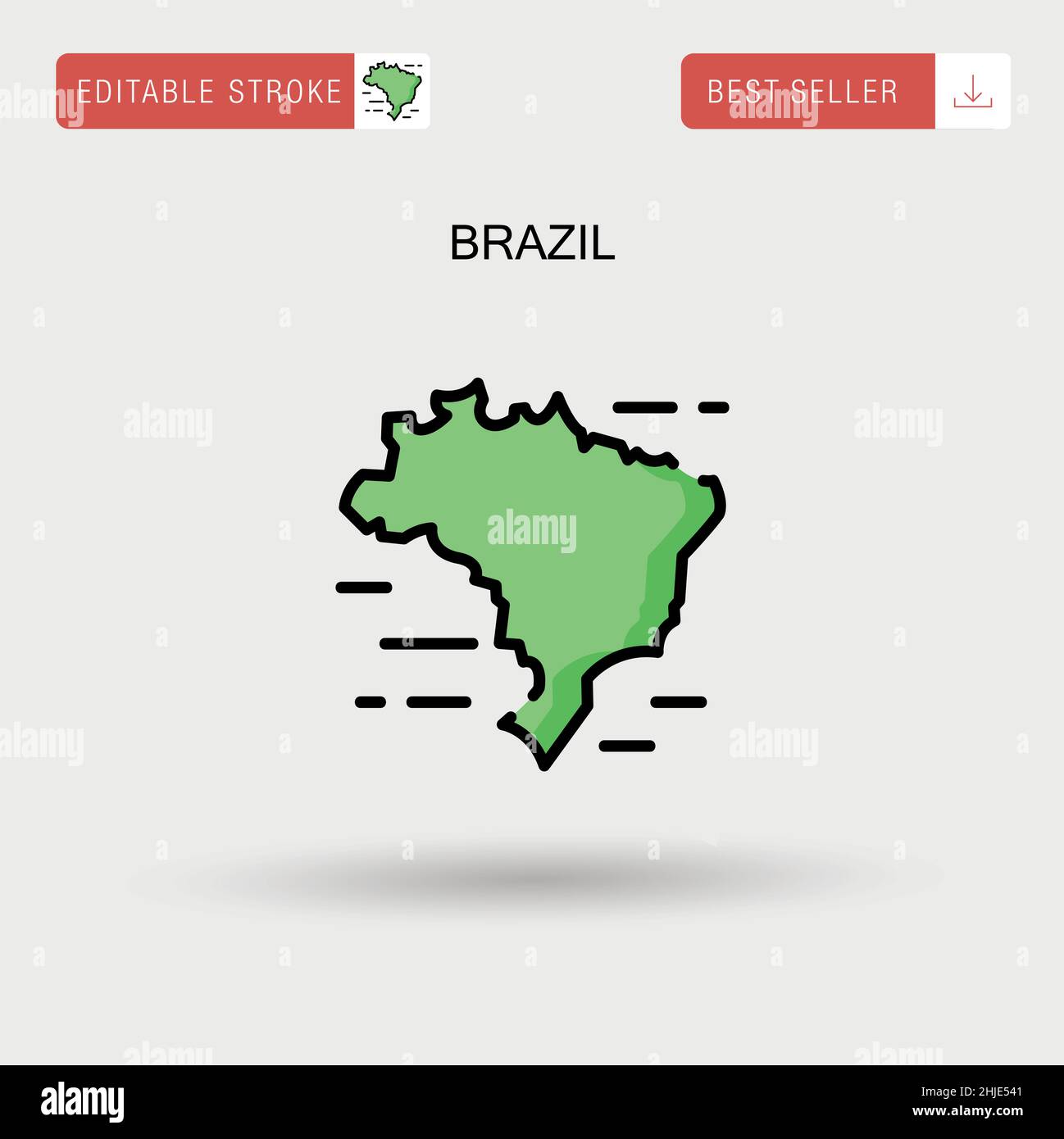 Brazil country map brazilian culture hi-res stock photography and ...