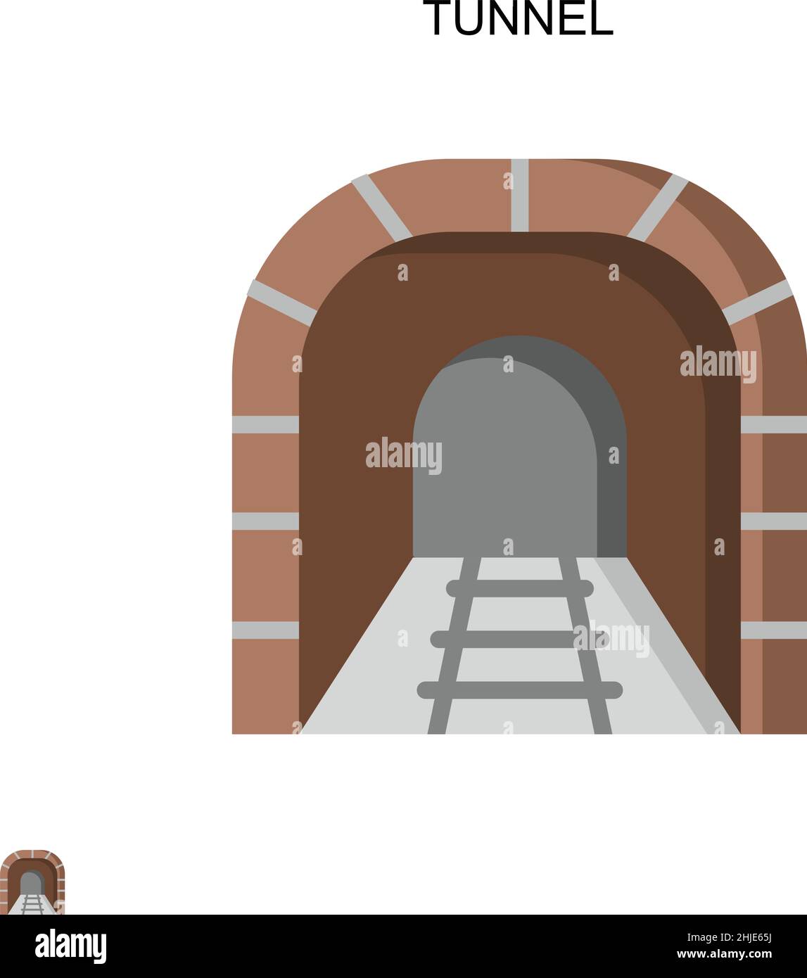 Rail corridor Stock Vector Images - Alamy