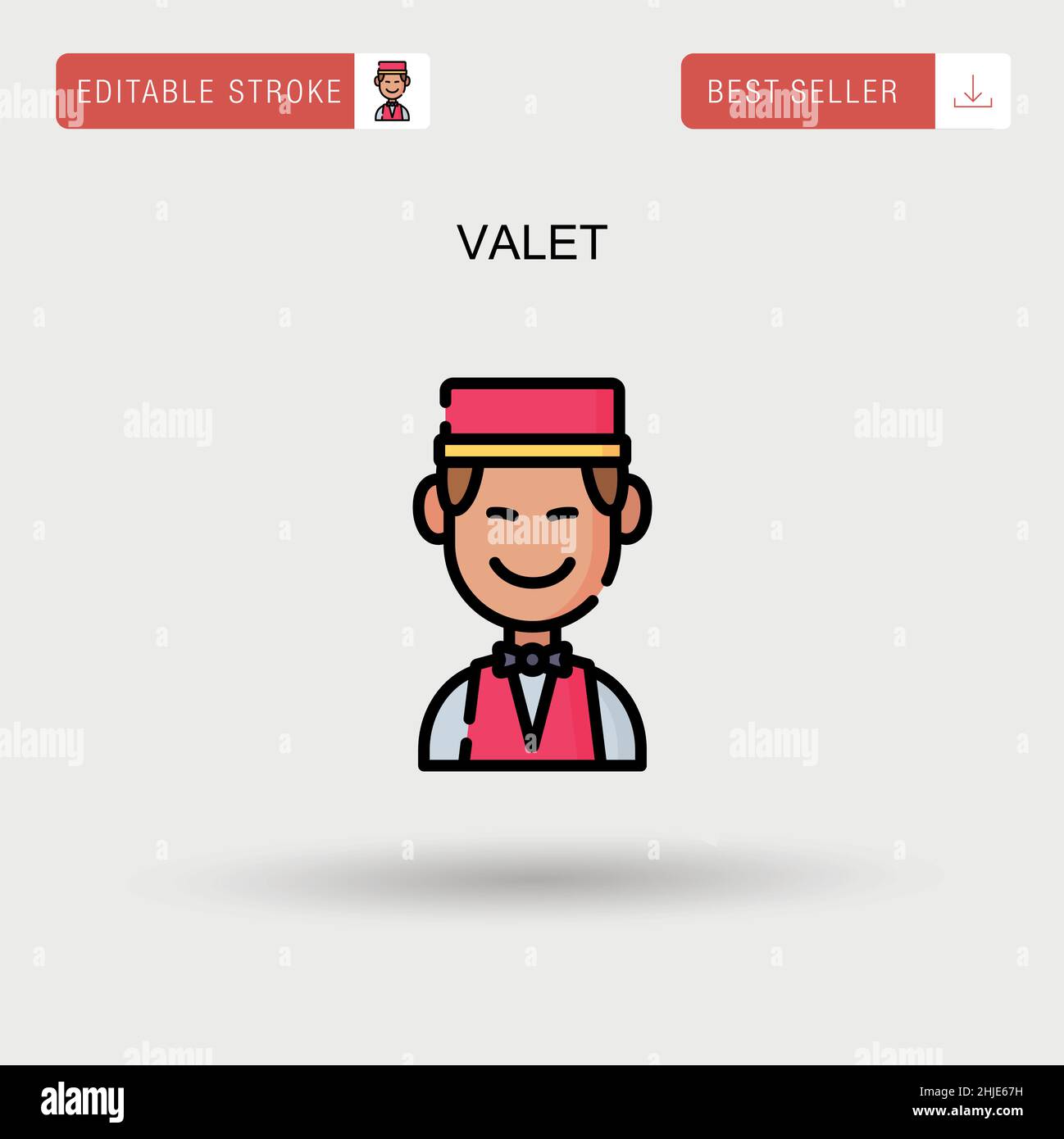 Valet parking person Stock Vector Images - Alamy