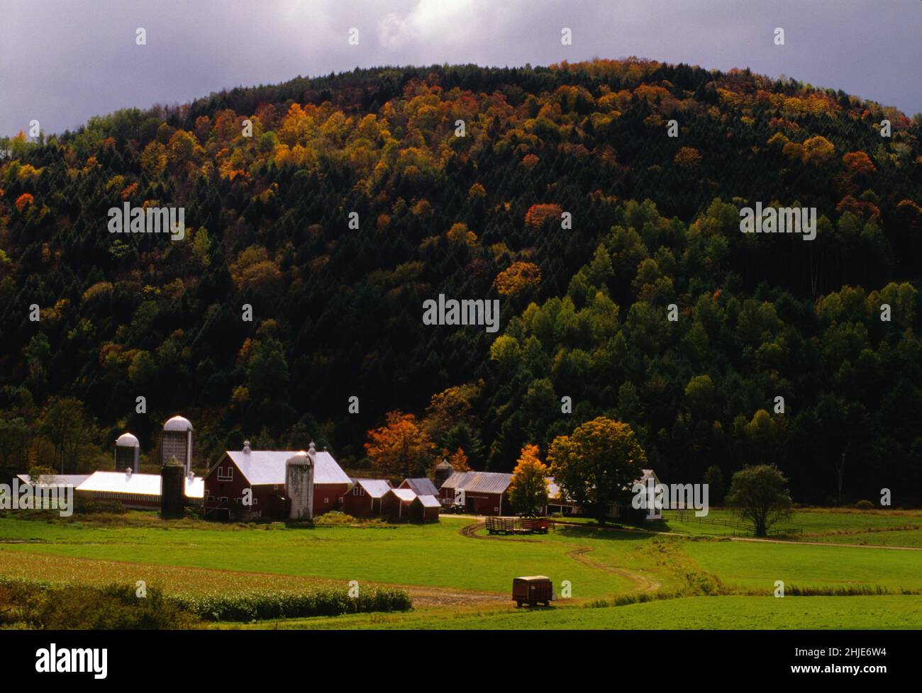 NEW ENGLAND VERMONT AGRICULTURE Stock Photo - Alamy
