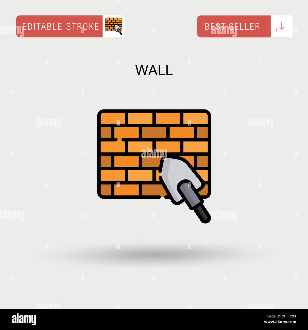 Masonry wall and floor backdrop Stock Vector Images - Alamy