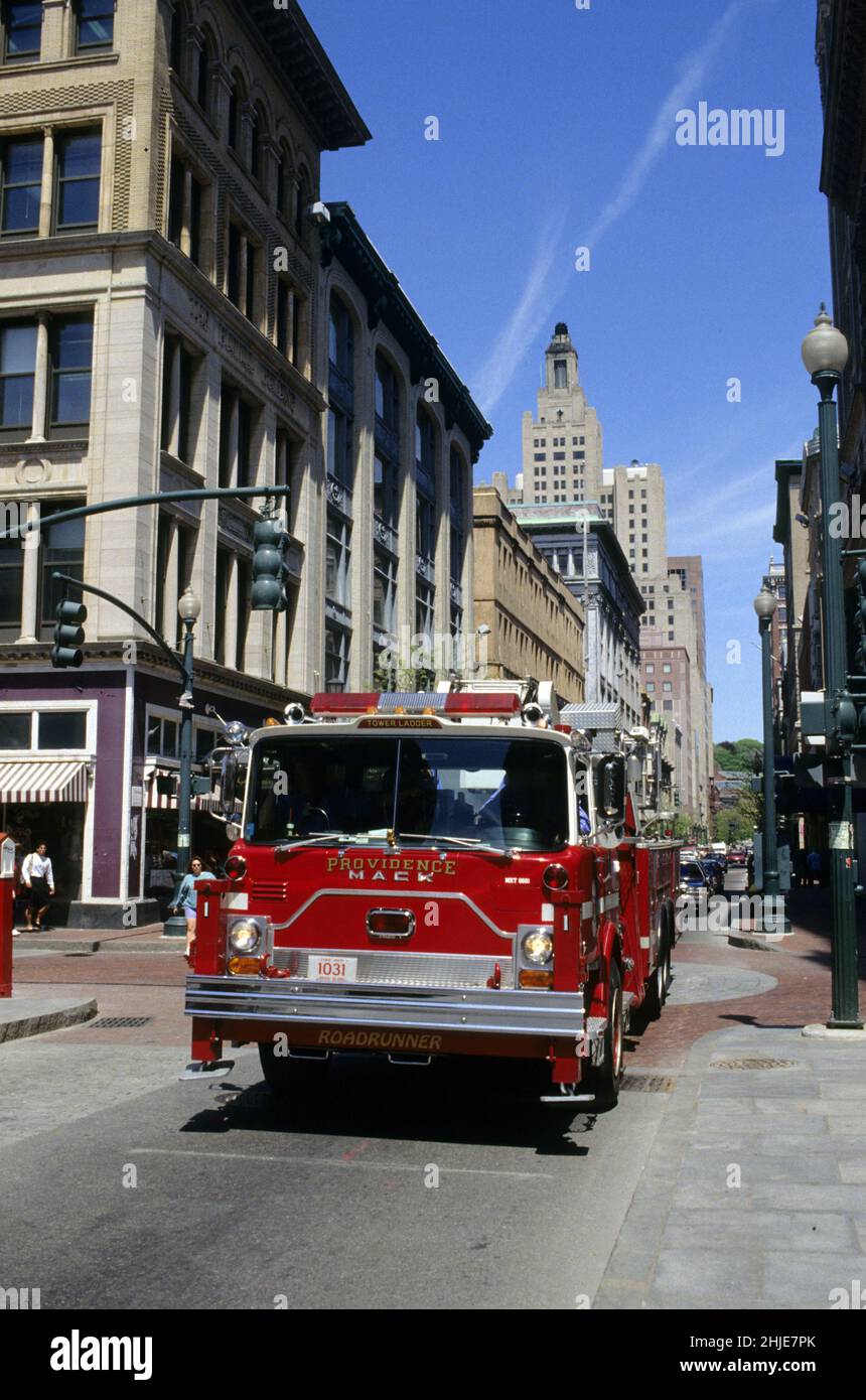 Mack fire truck hi-res stock photography and images - Alamy