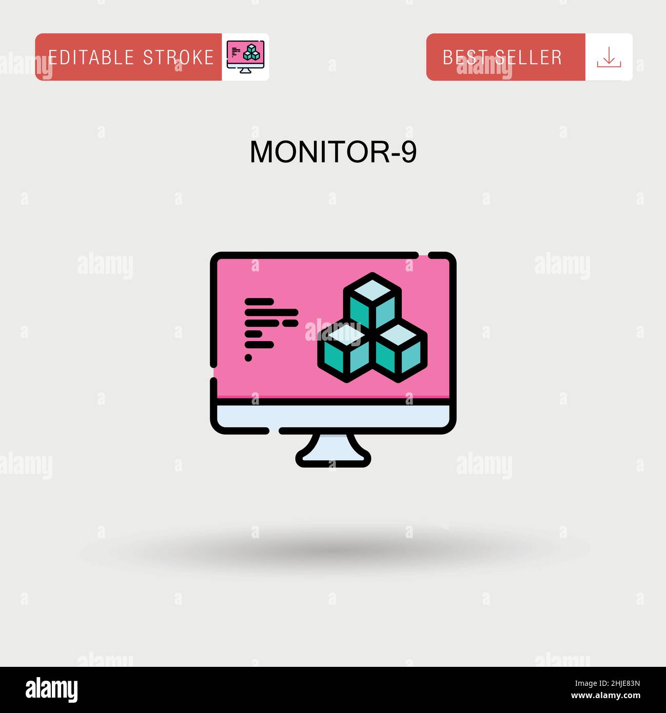 16 9 Display Icon Stock Vector Images - Alamy