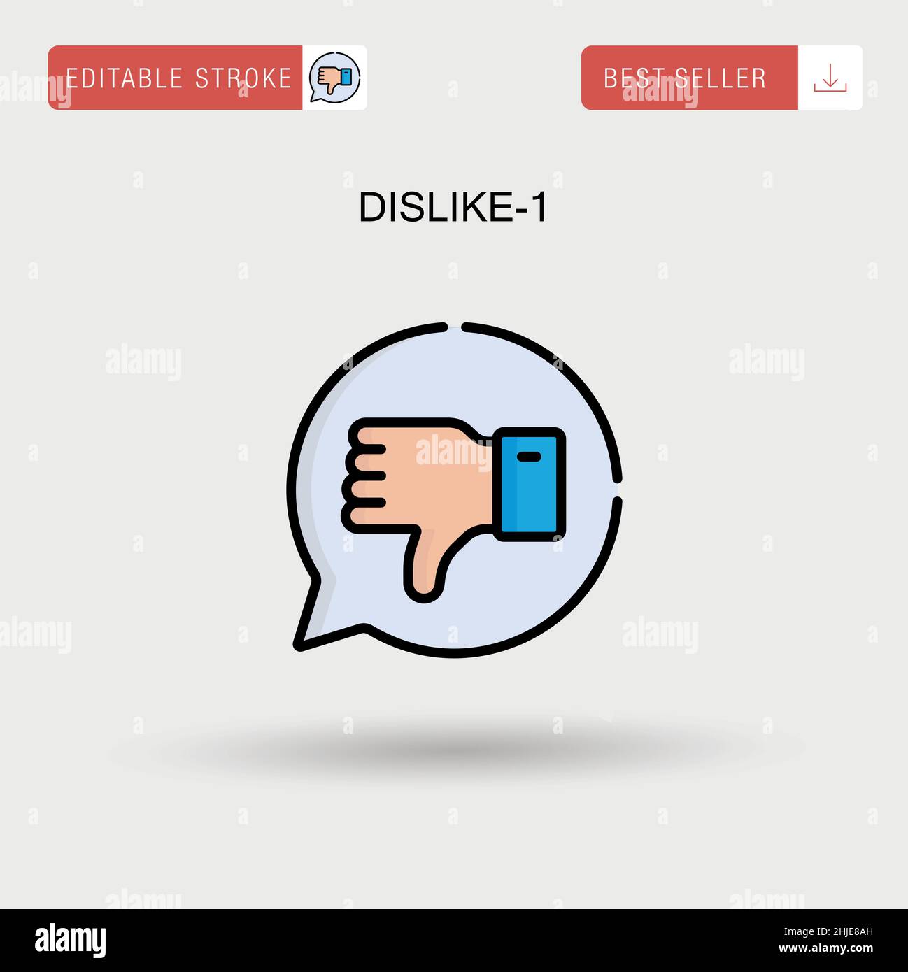 Simple sign thumbs hi-res stock photography and images - Alamy